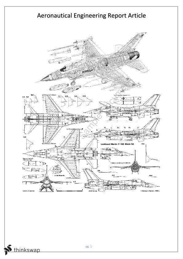 Aeronautical Engineering Report Article | Engineering Studies - Year 12 ...