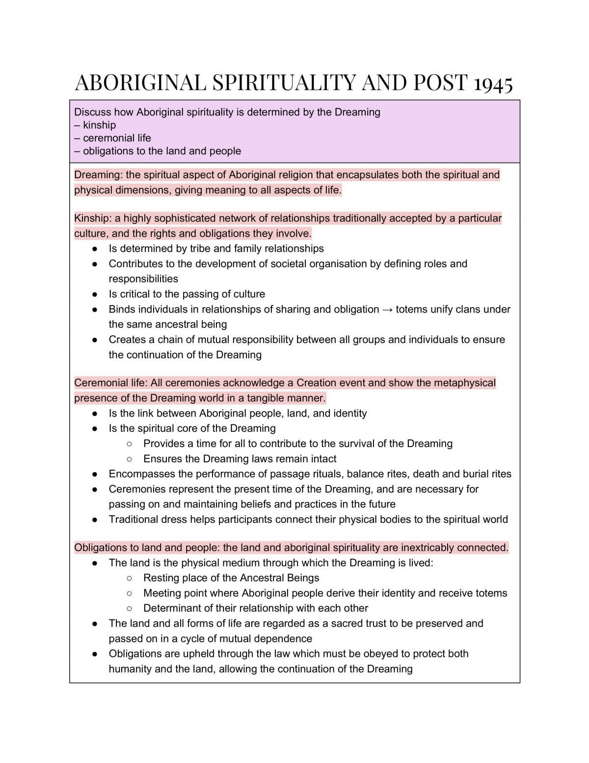 Studies of Religion I HSC Notes | Studies of Religion I - Year 12 HSC ...
