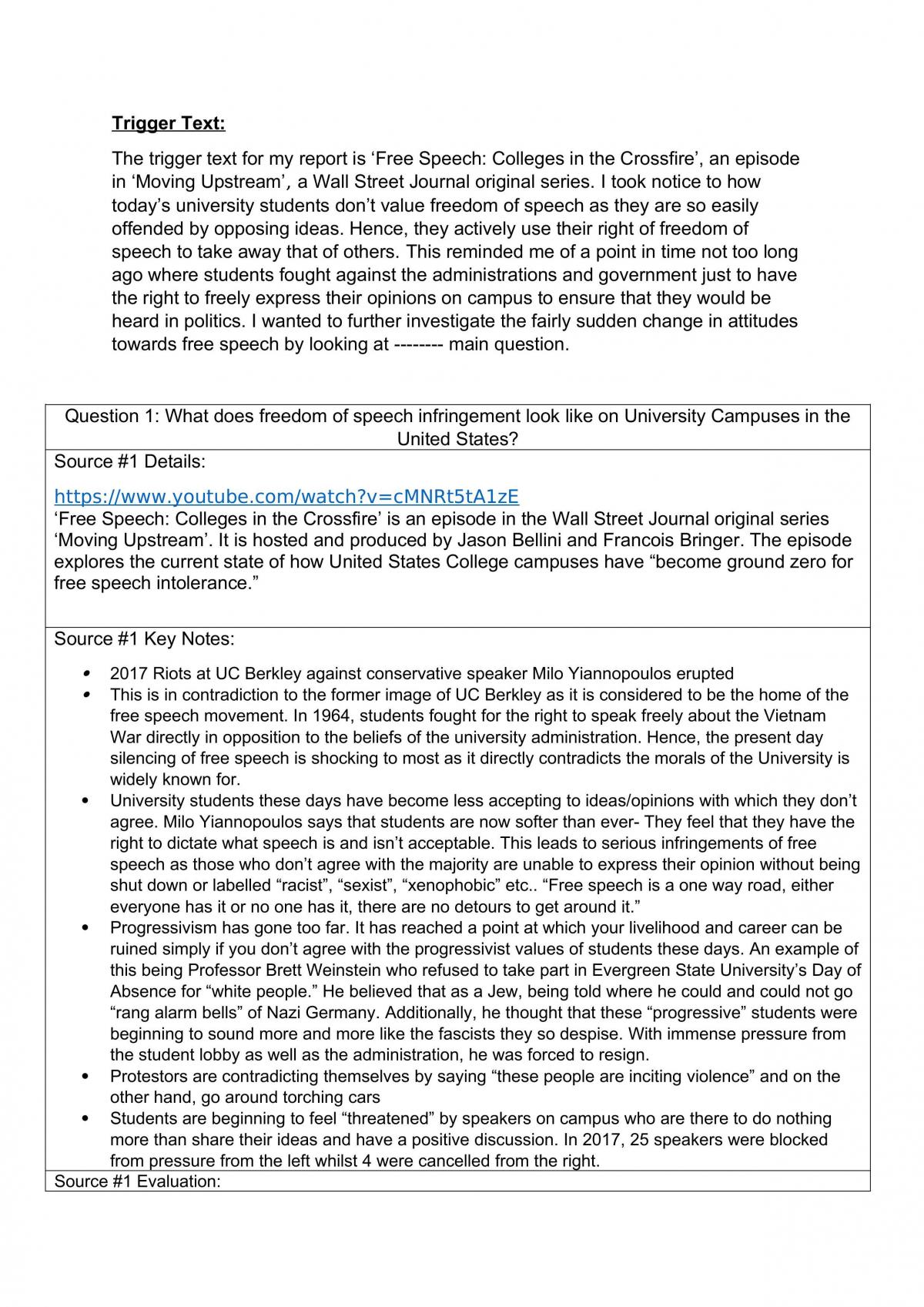 2.8- English Research Report | English - Level 2 NCEA | Thinkswap