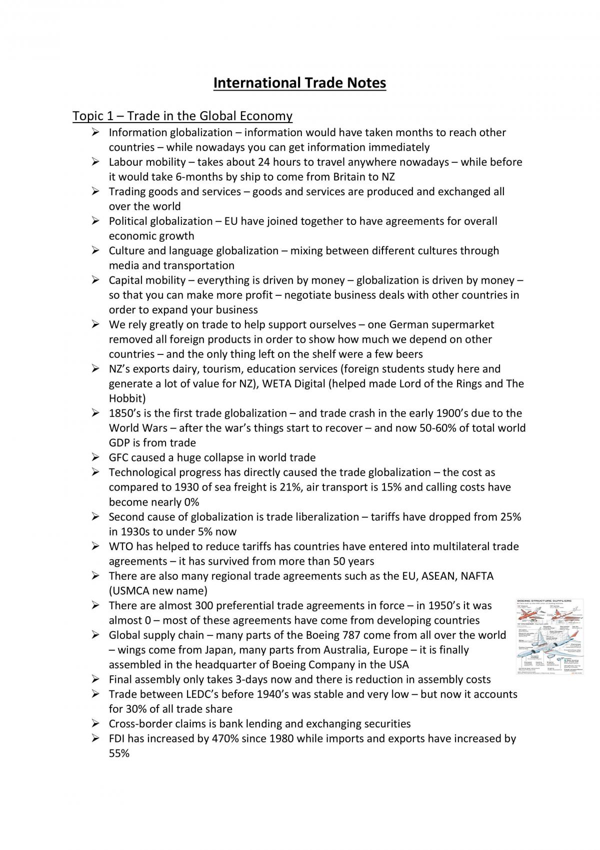 International Trade full set of notes | ECON 341 - International Trade ...