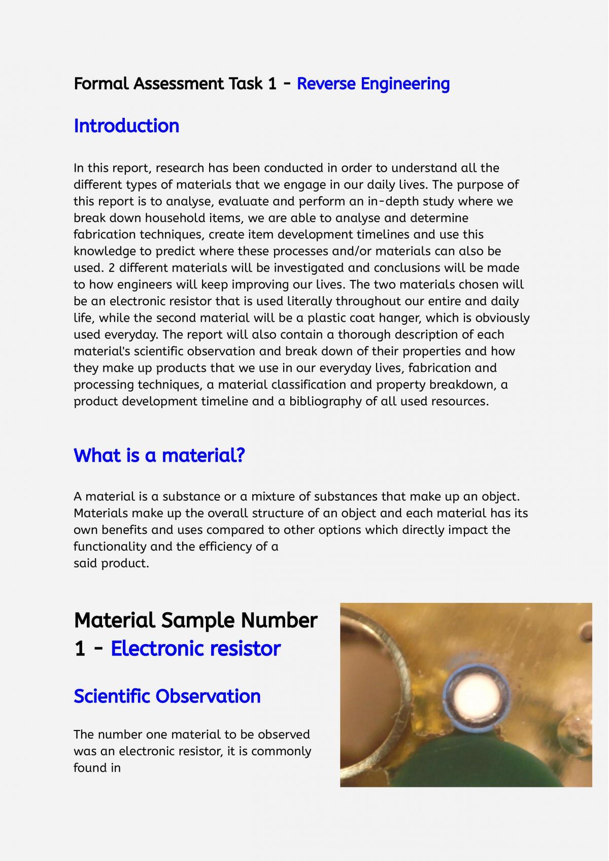 Studies of engineering assessment - Reverse Engineering | Engineering ...
