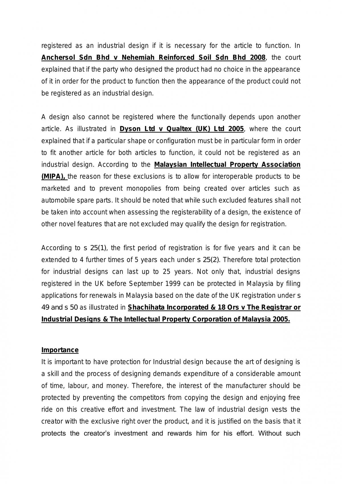Industrial Design | LAW65004 - Intellectual Property Law - Taylors ...