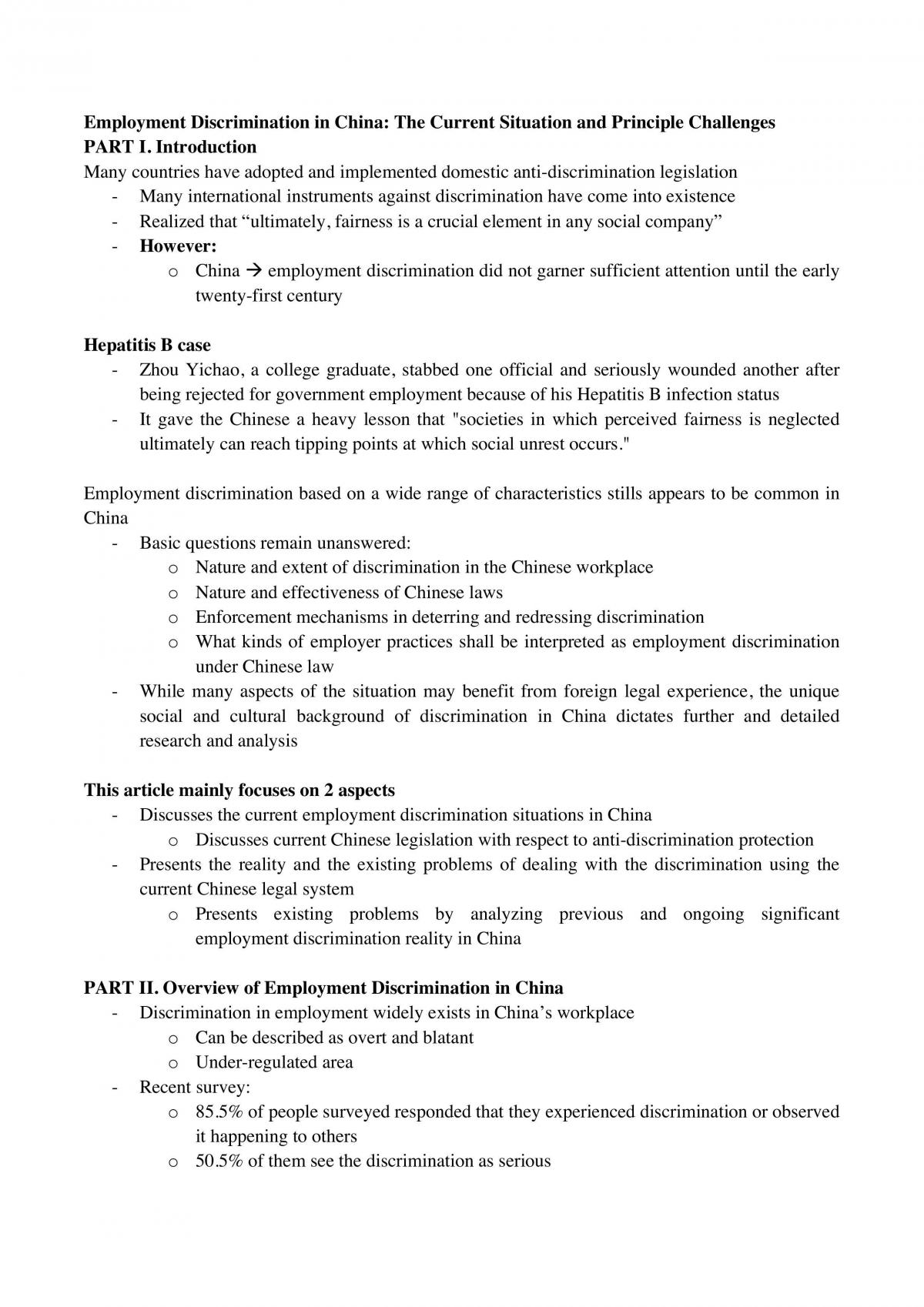 Complete Notes for Chinese Legal System | LAWS3123 - Chinese Legal ...
