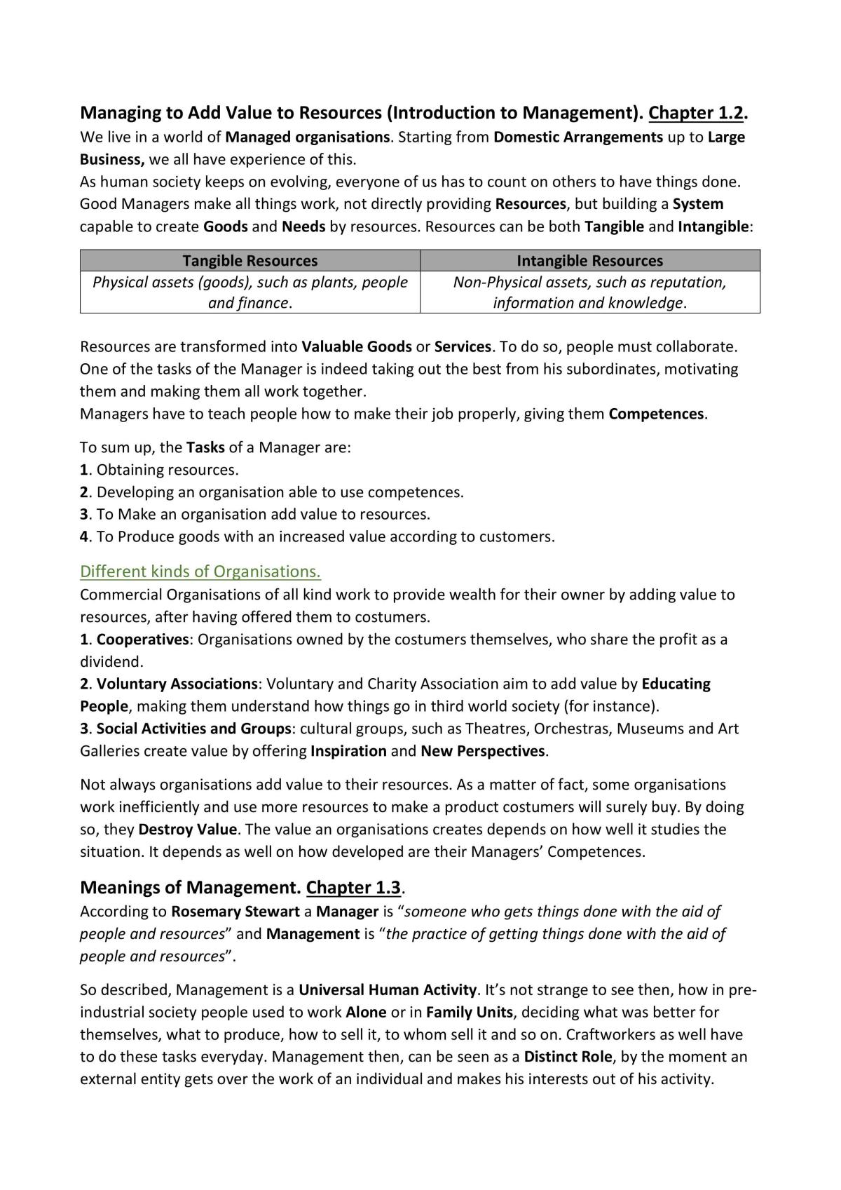 Special Topics in Management Review | RSM210H1 - Special Topics in ...