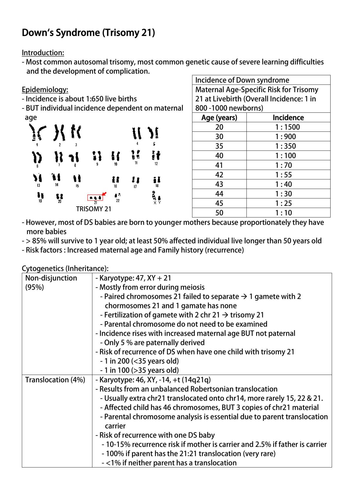 Dysmorphic syndromes | UW6721001 - Doctor of Medicine - UNIMAS | Thinkswap