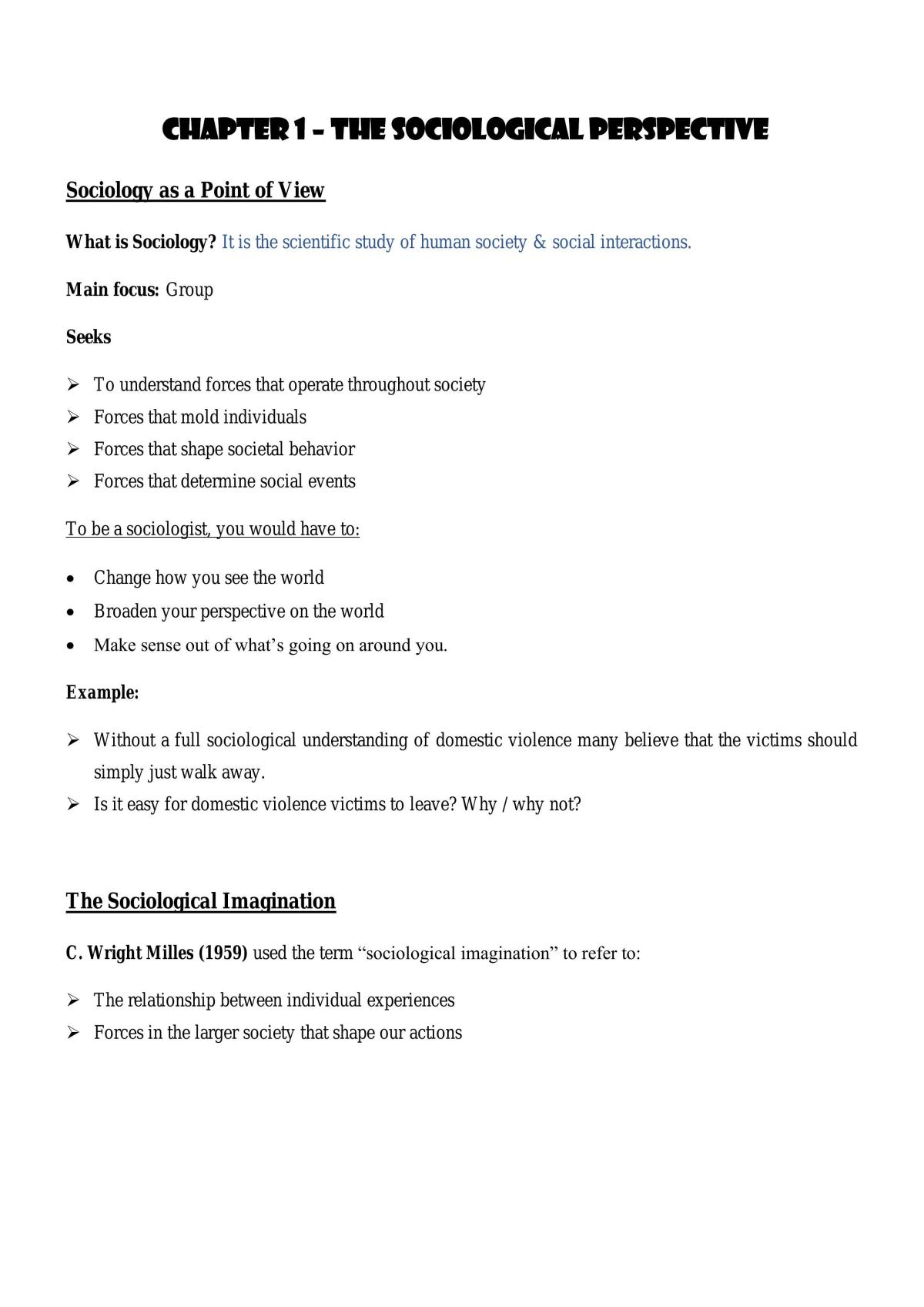 Society and culture Full Notes | FIA1011 - Society and Culture - XMUM ...