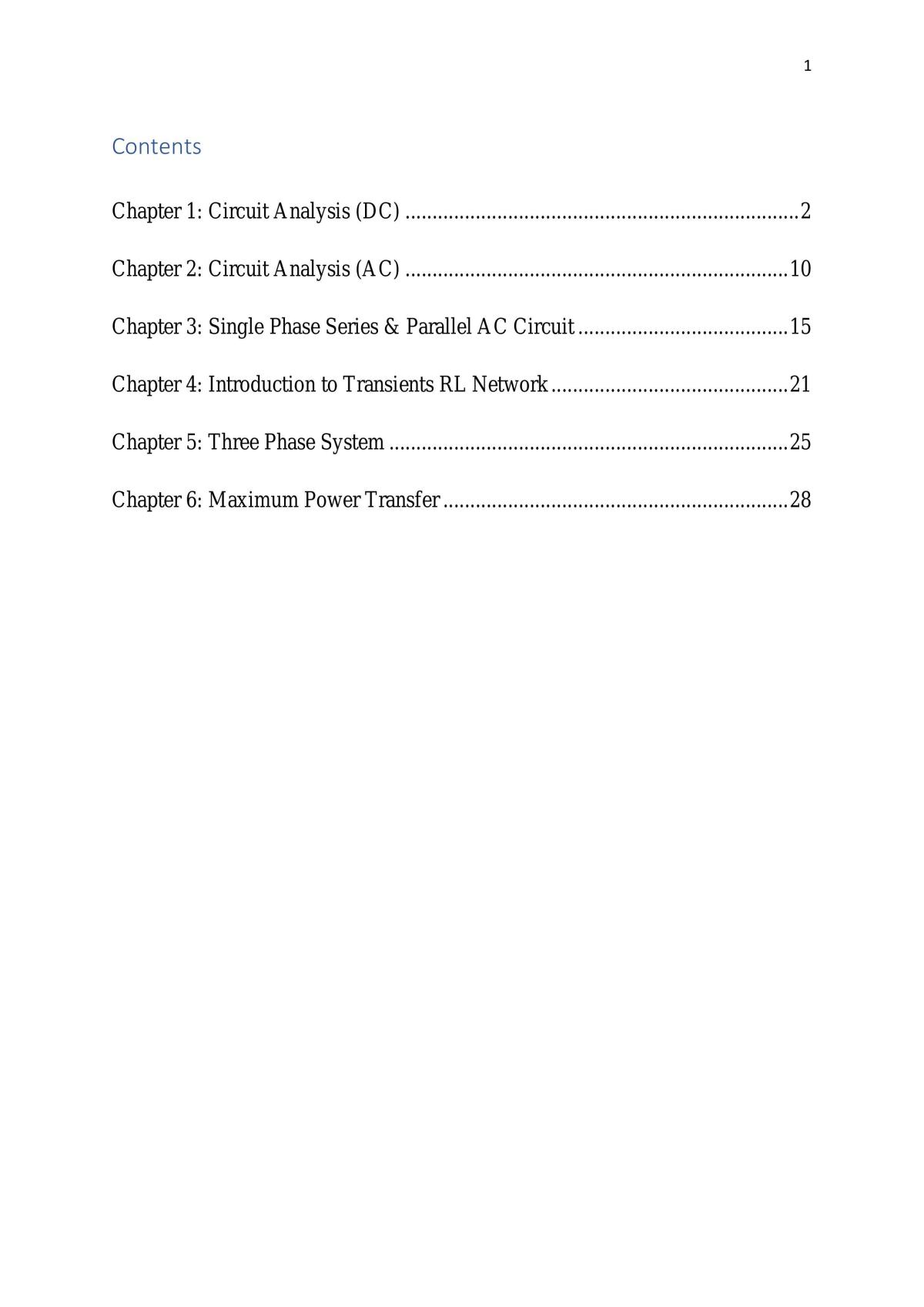 Electric Circuit II notes | EED1134 - Electric Circuits II - UOW ...