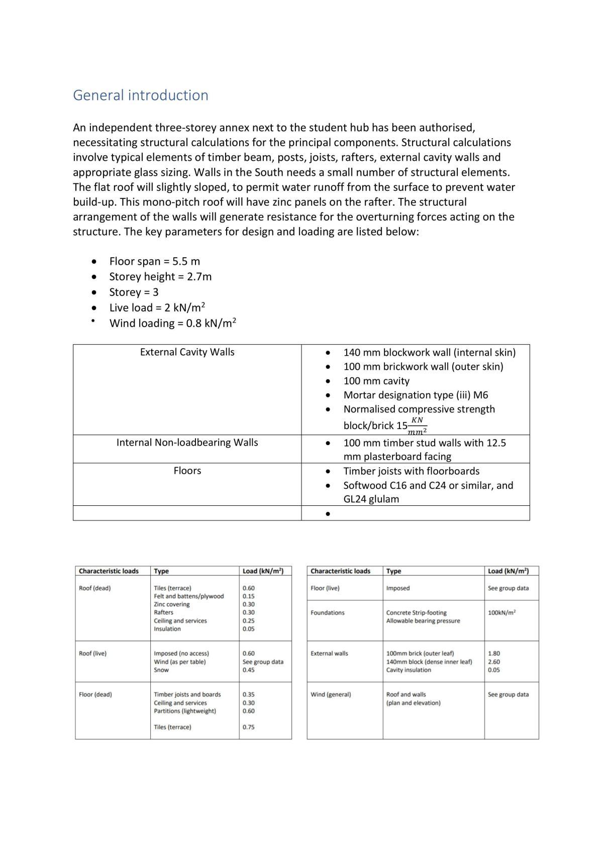 Annex report | EN3307 - Structural Design Studies - Cardiff | Thinkswap