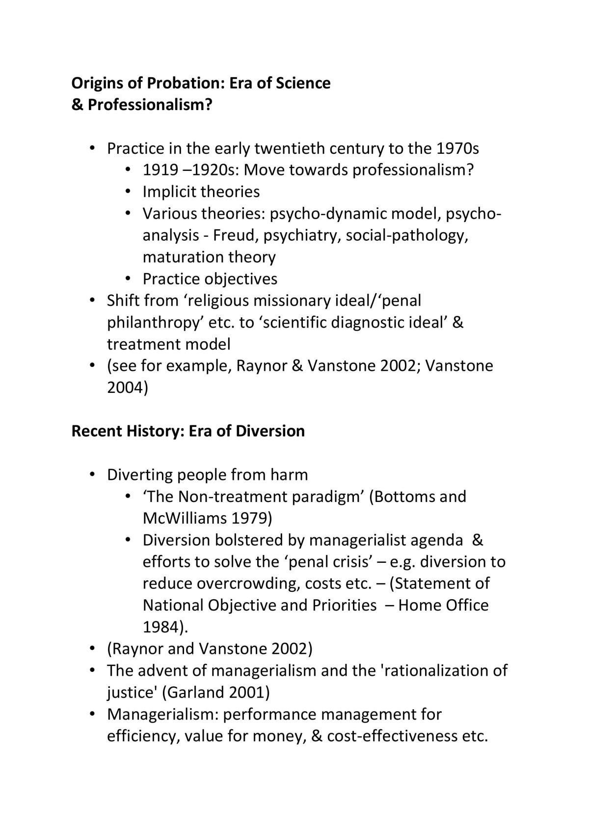 CRIM3001 Penology module study notes | CRIM3001 - Penology ...