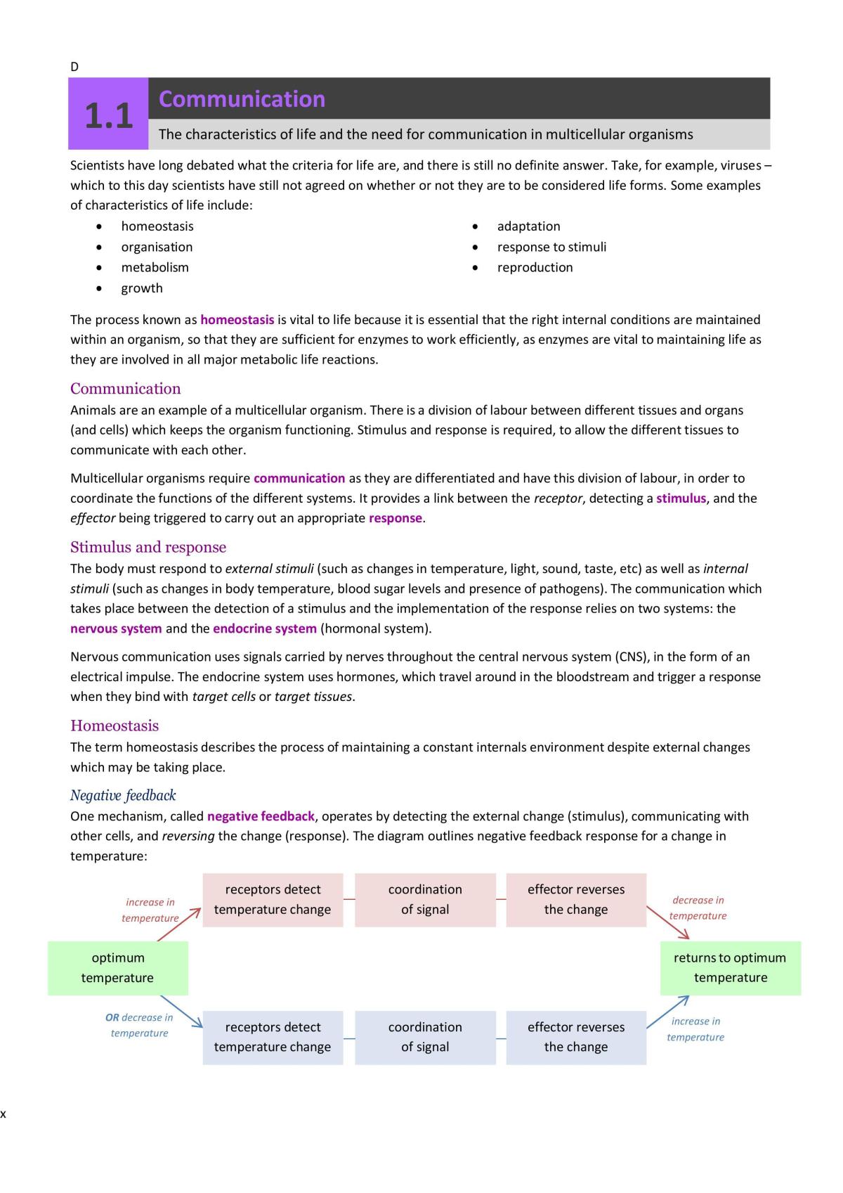 AQA A-Level Biology notes | Biology - A Level A Levels AQA | Thinkswap