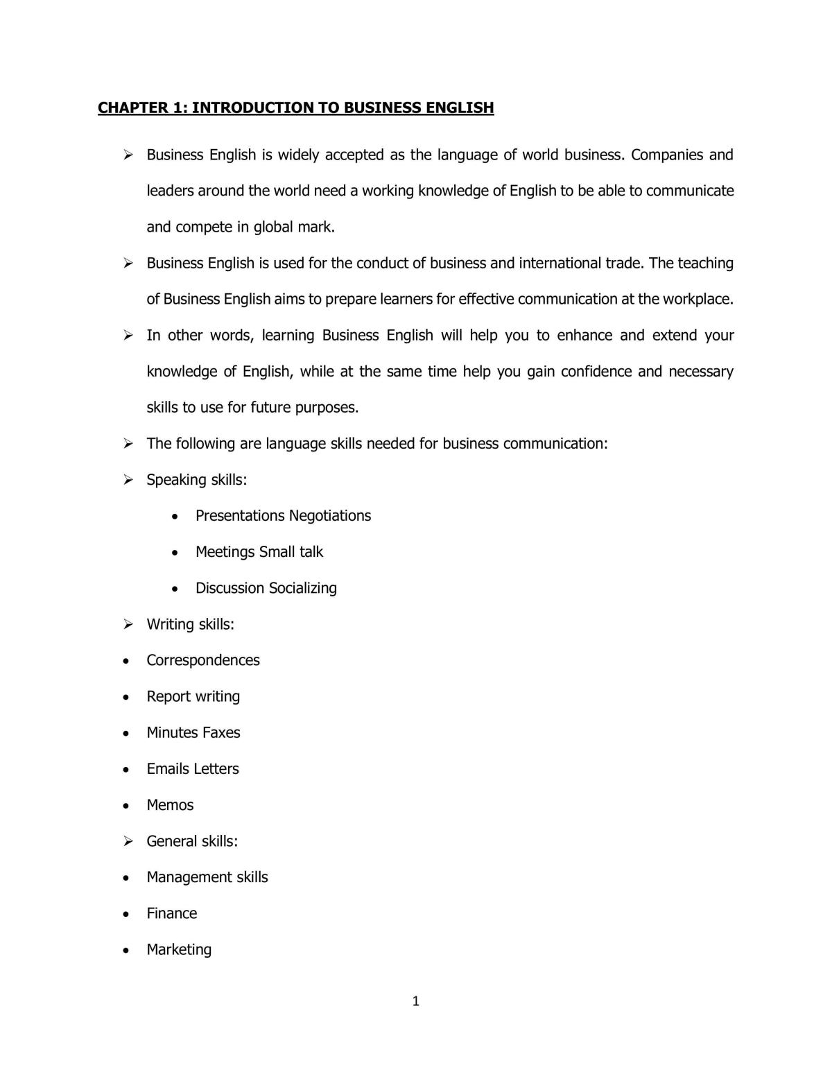 English for Occupational Purposes | UB00702 - English for Occupational ...