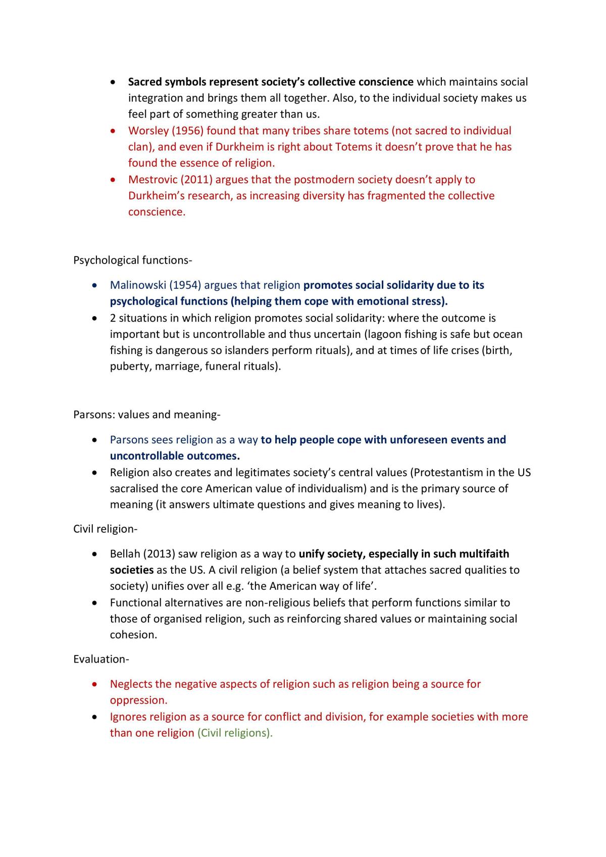 Full Sociology A level Study Notes | Sociology - A Level A Levels OCR ...