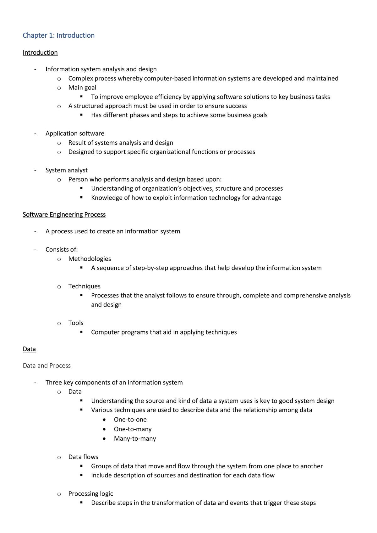 Business System Development Tools Study Note | CC202 - Business System ...