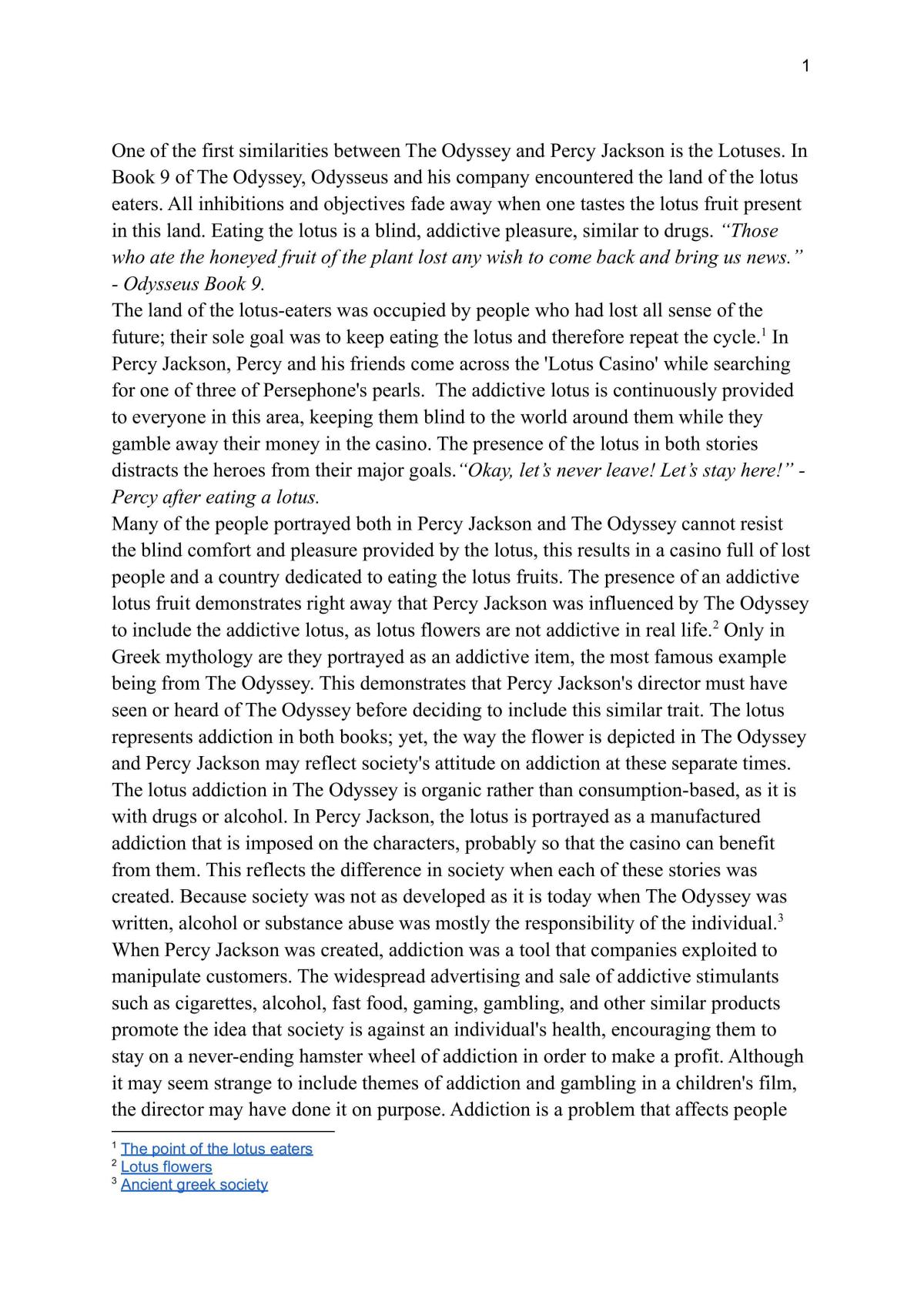 NCEA level 2 Classical studies 2.5 Epic film vs Epic poem. | Classical ...