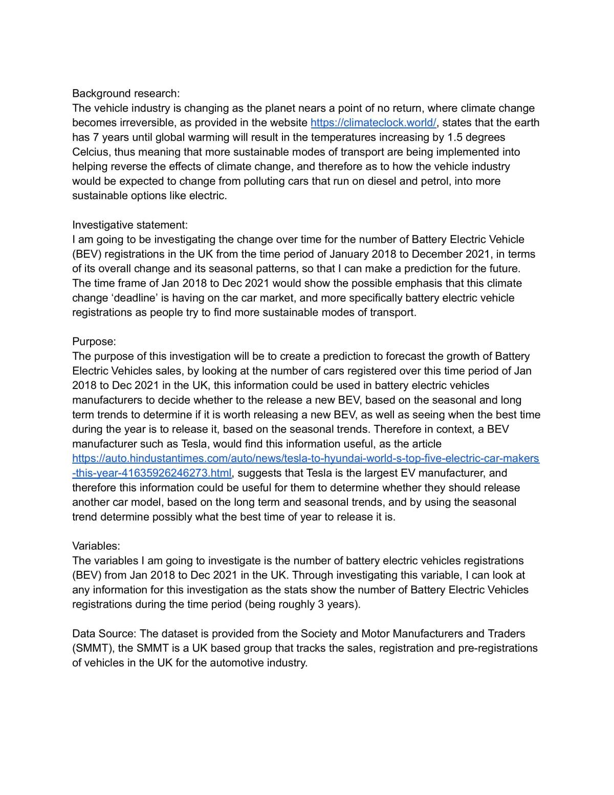 3.8 Time Series | Mathematics and Statistics - Level 3 NCEA | Thinkswap