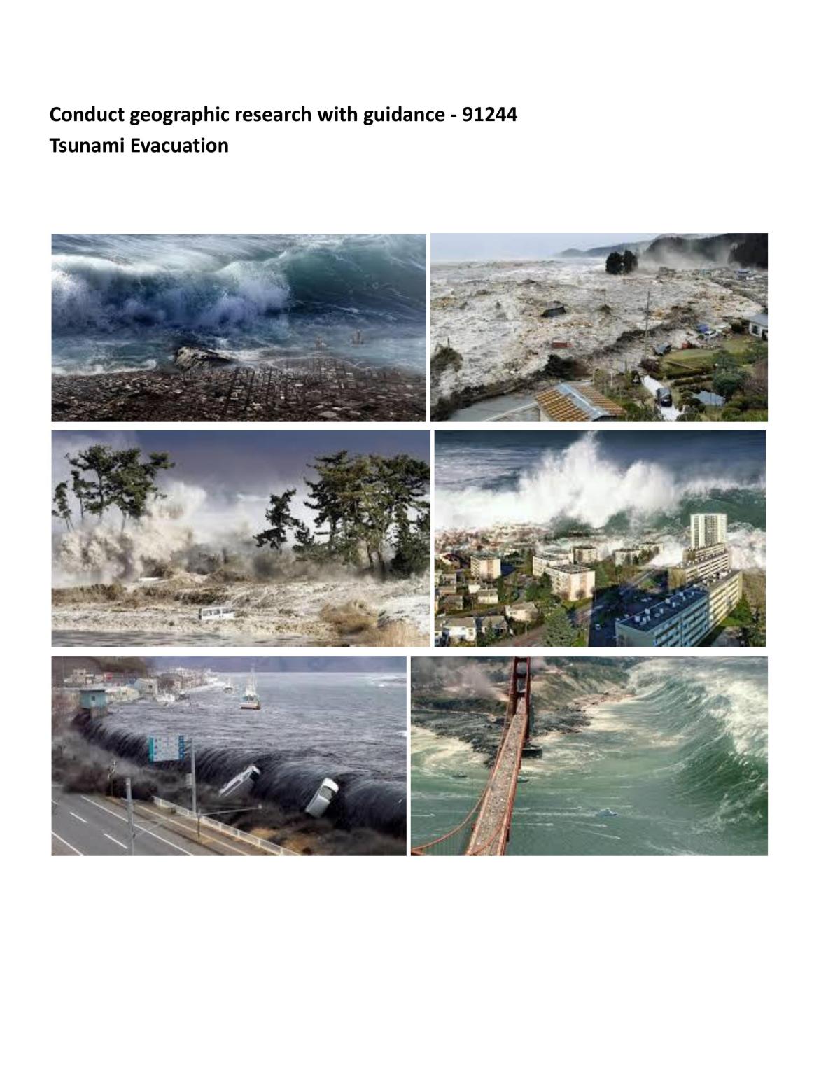 Level 2 Geography 91244 (conduct geographic research with guidance ...