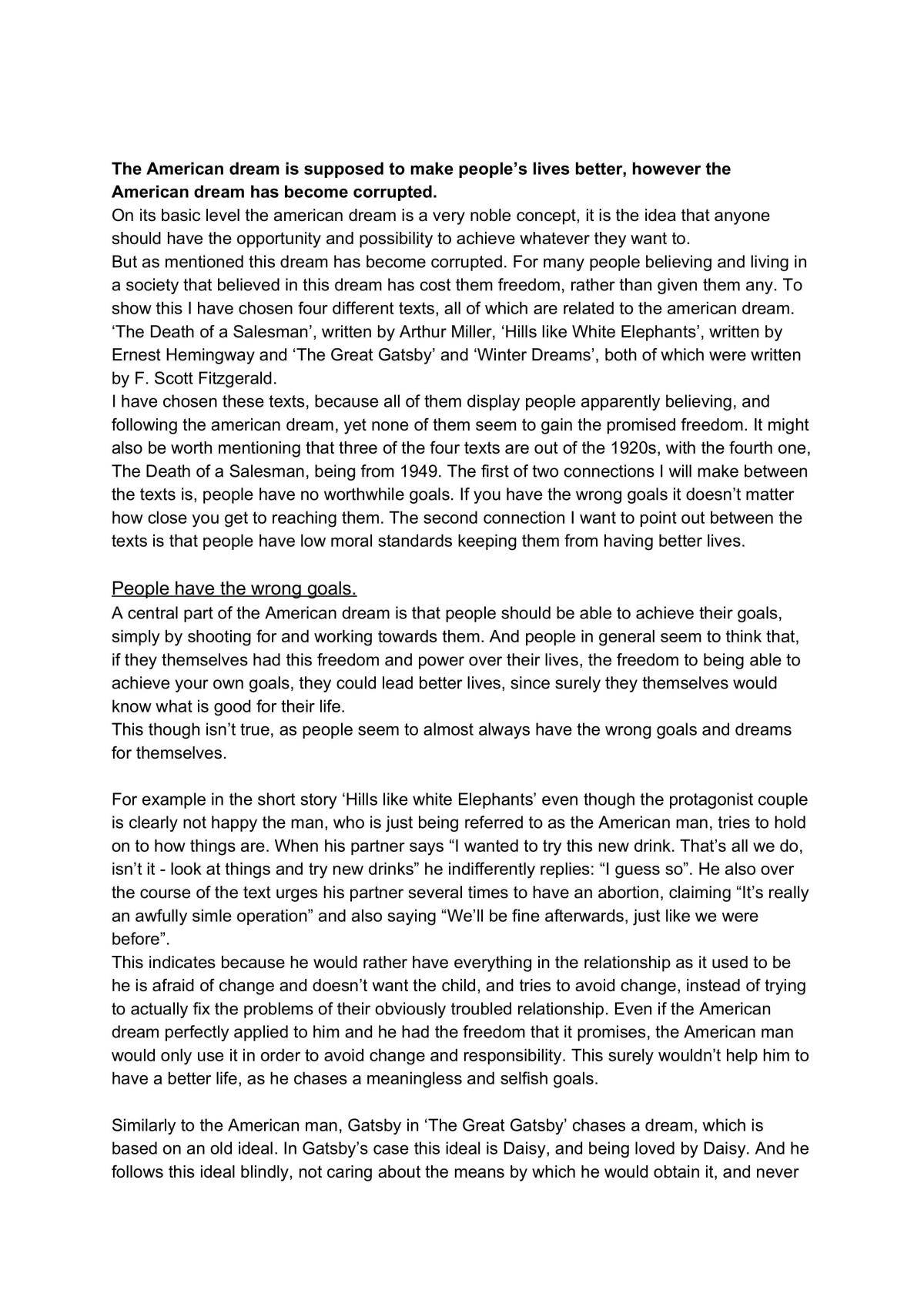 Merit level connections paper | English - Level 3 NCEA | Thinkswap