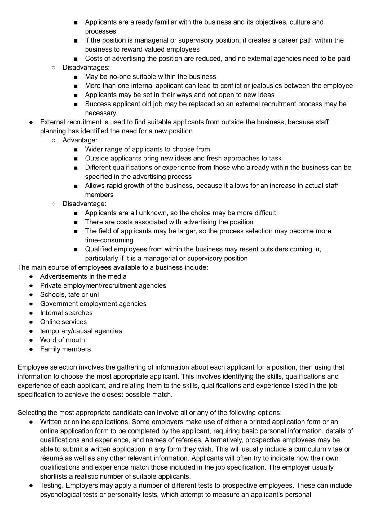 Module 2 Business Studies Notes | Business Studies - Year 11 HSC ...