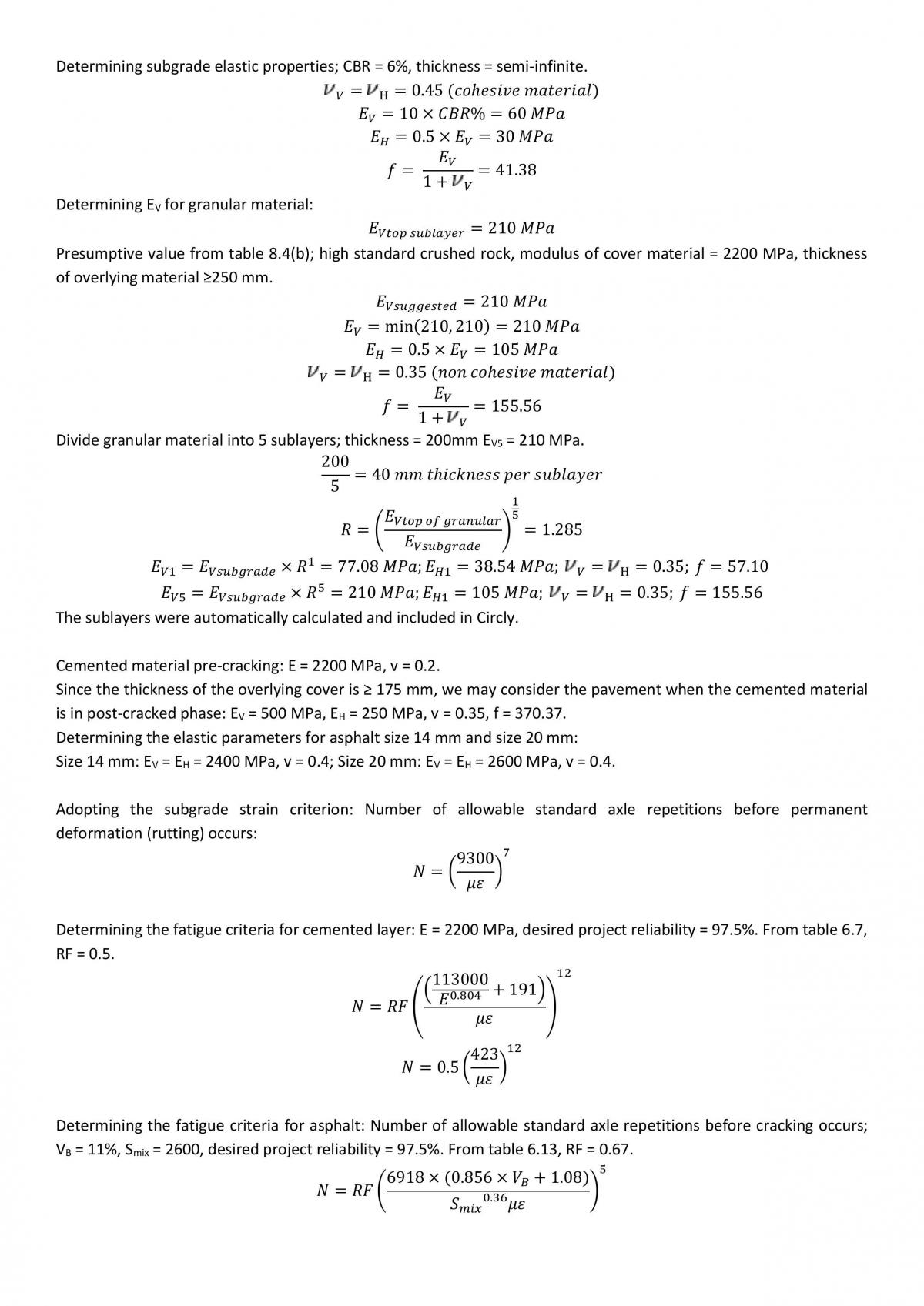 Pavement Design Assignment Report | CVEN3401 - Sustainable Transport ...
