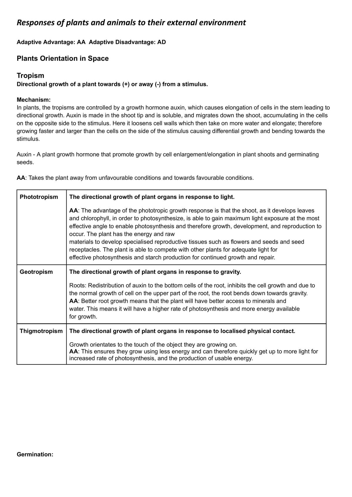 Level 3 Biology External - Plants and Animals | Biology - Level 3 NCEA ...