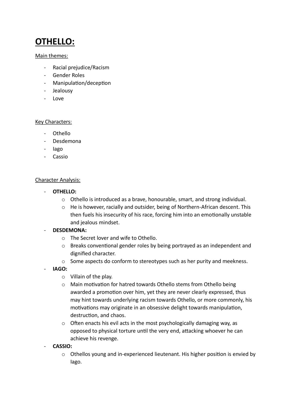 Preliminary English Texts Complete Study Notes | English (Advanced ...