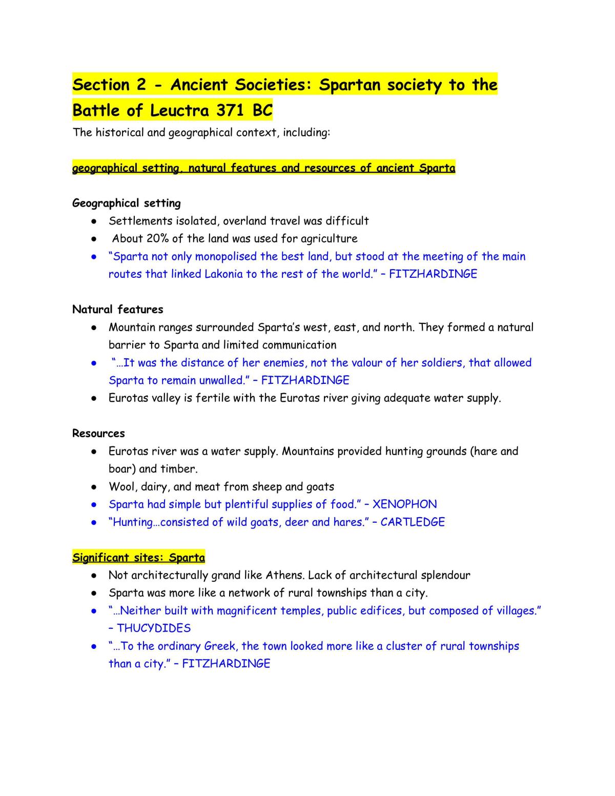 Ancient Society History Notes | AP Art History - AP | Thinkswap