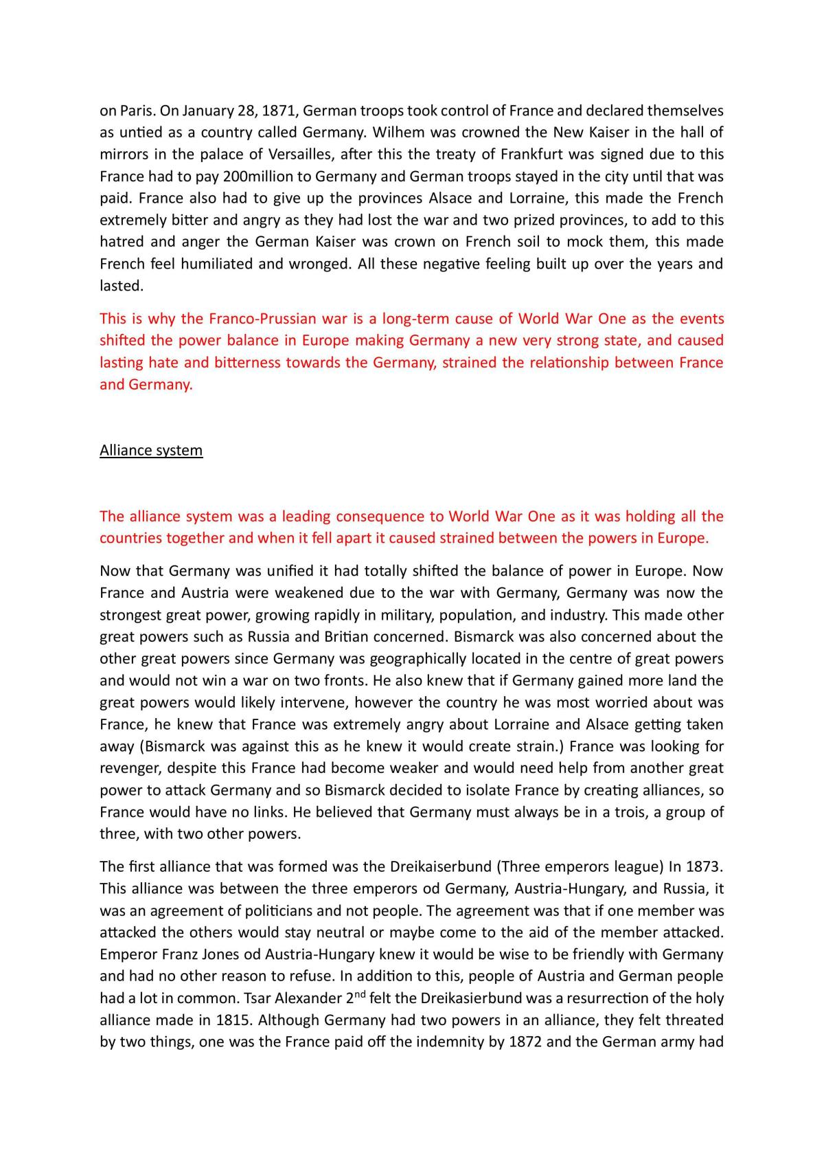 History Internal 2.2 | History - Level 2 NCEA | Thinkswap