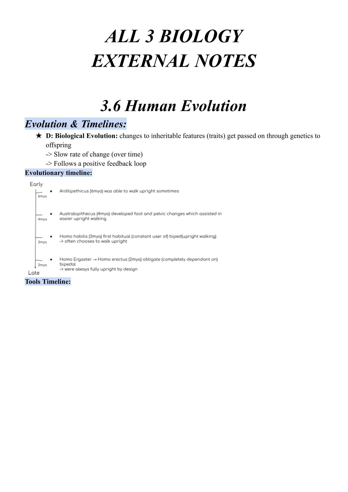 All Biology External Notes! | Biology - Level 3 NCEA | Thinkswap