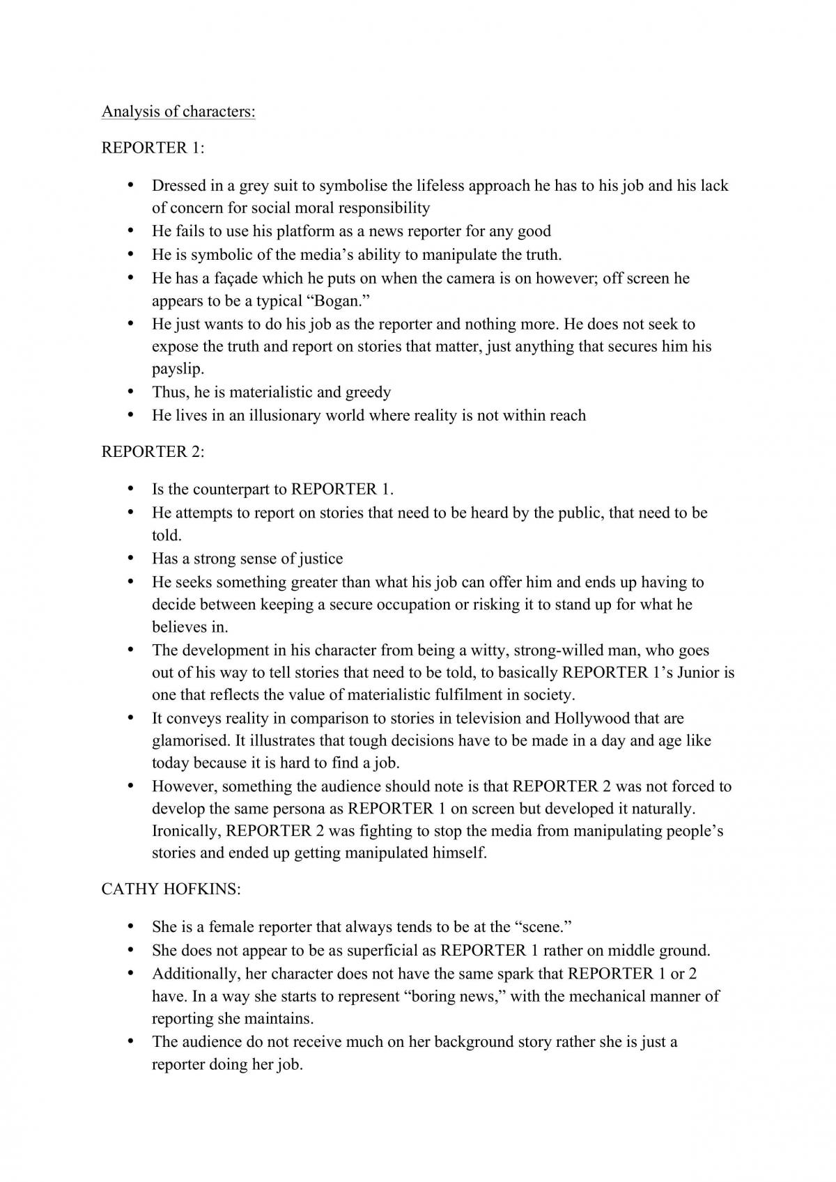 Year 12 Drama Project- Scriptwriting | Drama - Year 12 HSC | Thinkswap