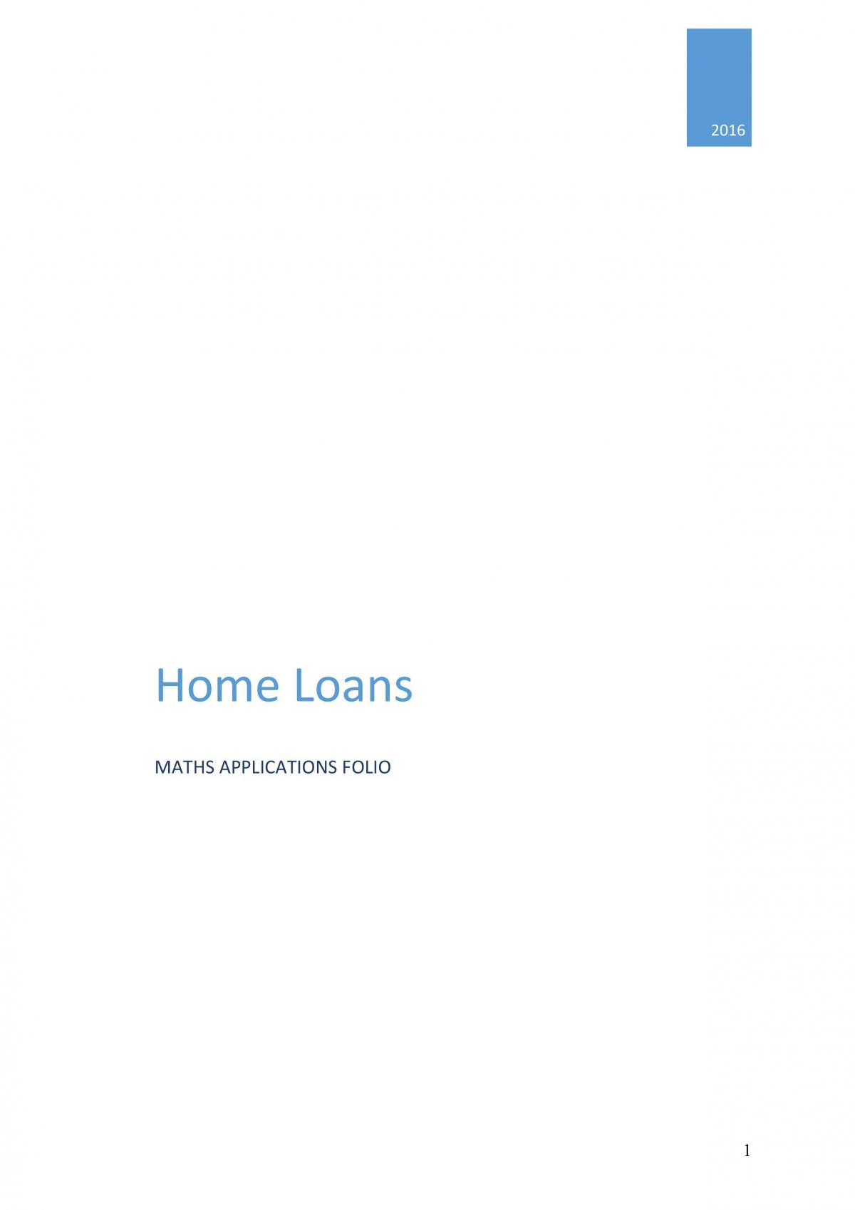 Savings and Loans - Directed Investigation | Essential Mathematics ...