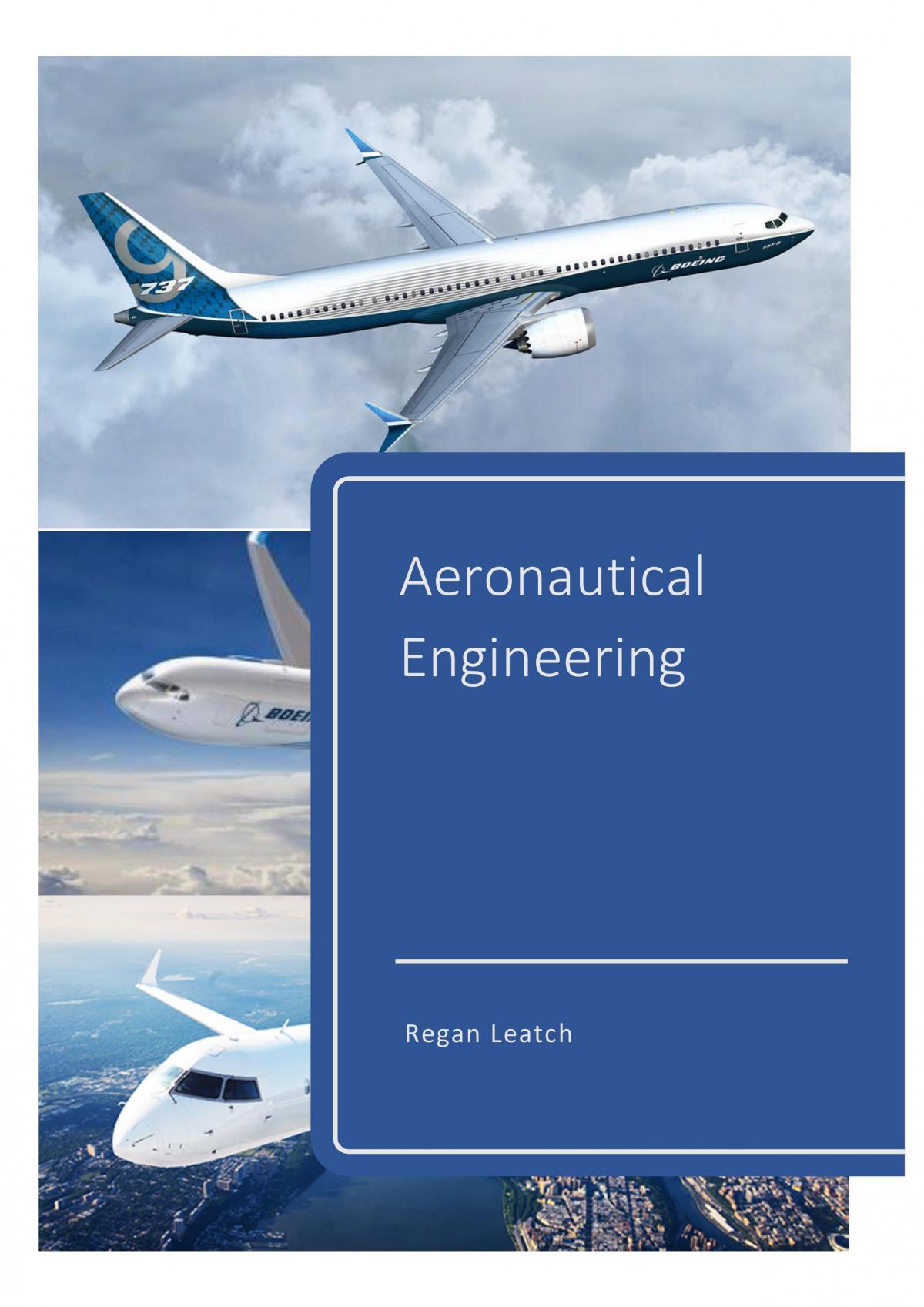 Aeronautical Engineering Report | Engineering Studies - Year 12 HSC ...