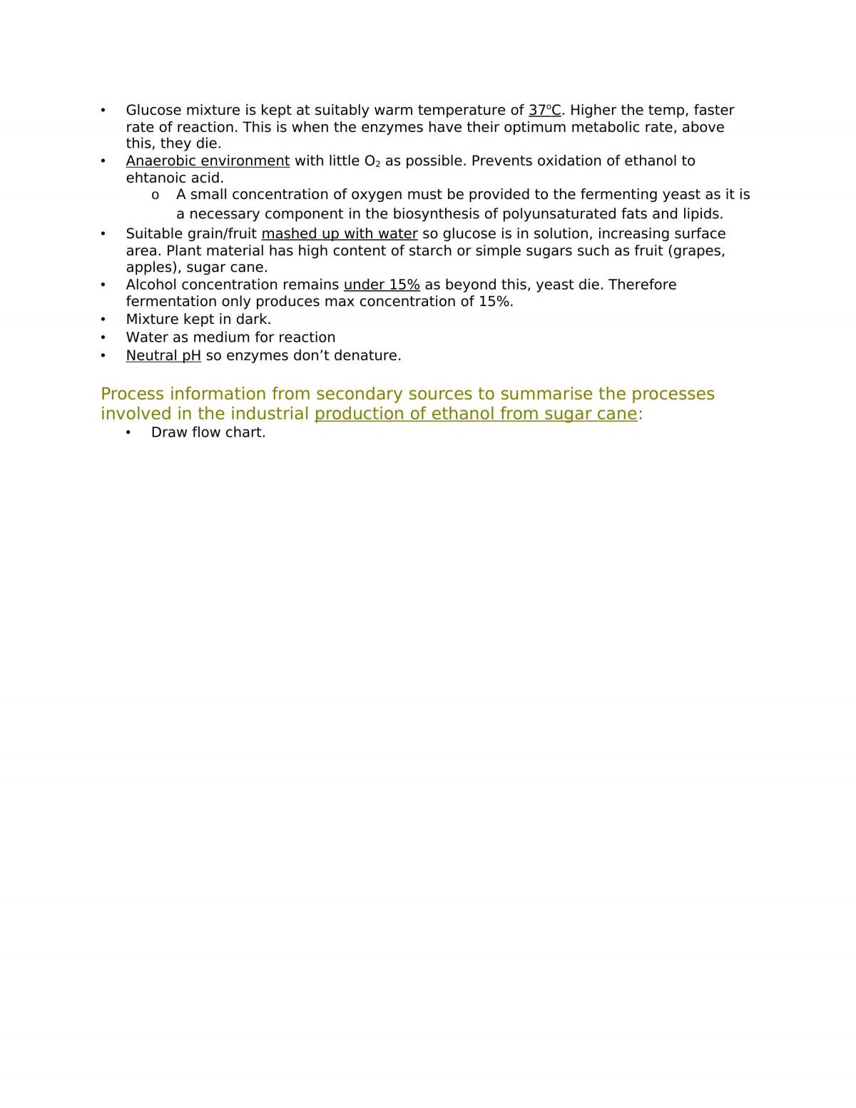 Chemistry Production of Materials Notes | Chemistry - Year 12 HSC ...