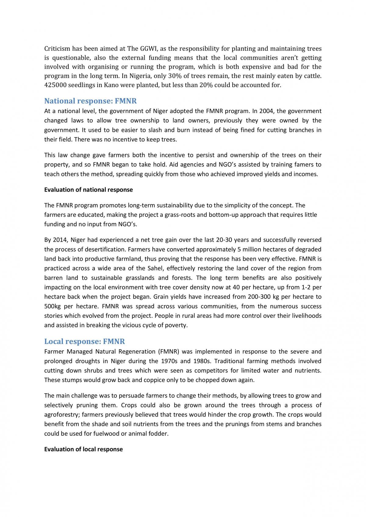 Unit 3 Geography Notes, New Study Design | Geography - Year 12 VCE ...