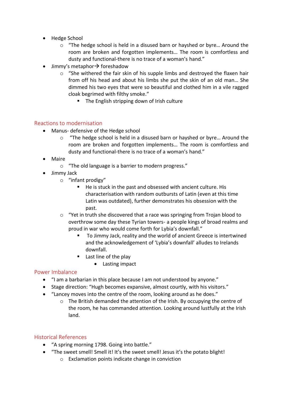 Literature Unit 3 and 4 Notes | Literature - Year 12 WACE | Thinkswap