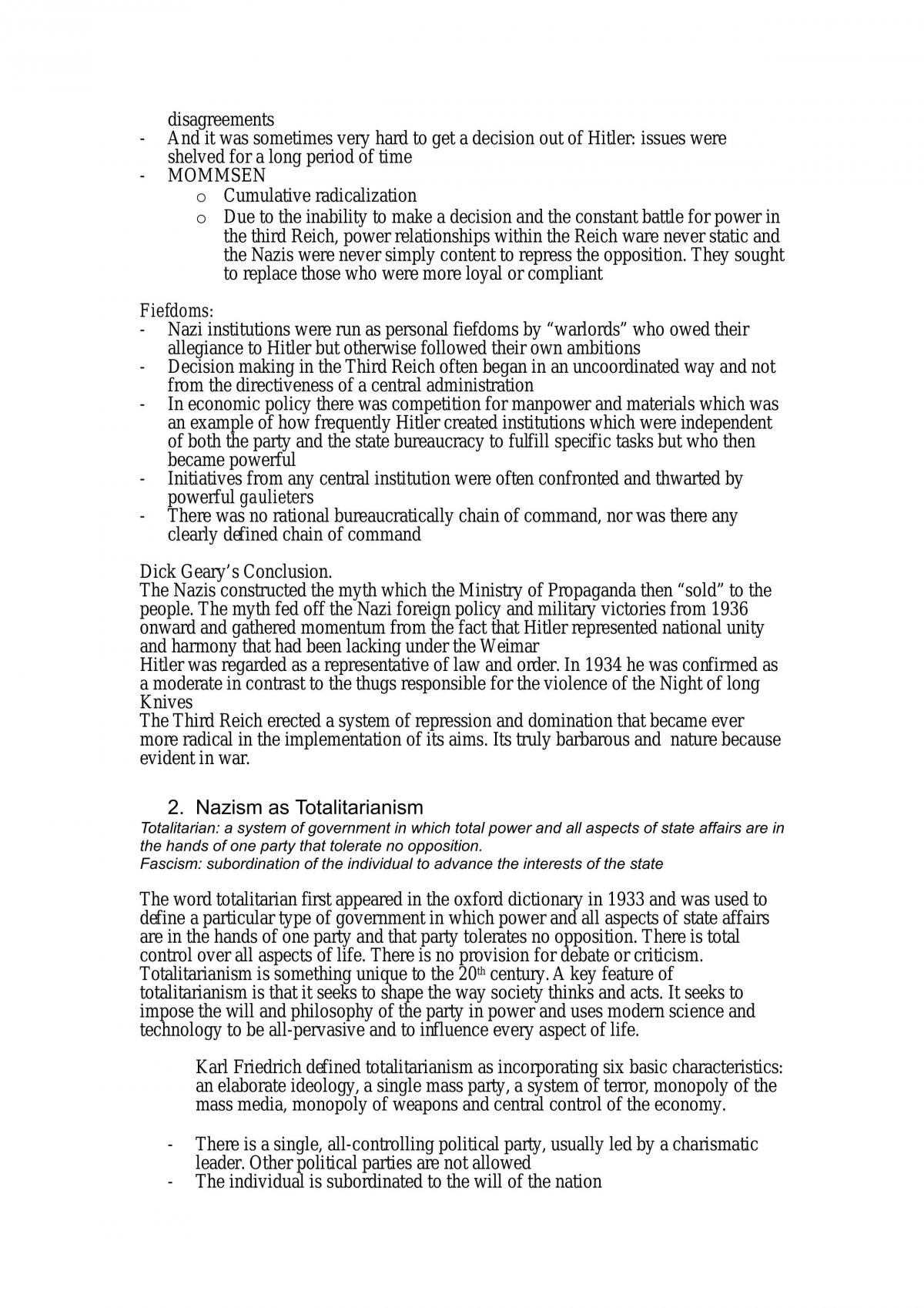 Comprehensive assignment Germany - Modern History | Modern History ...