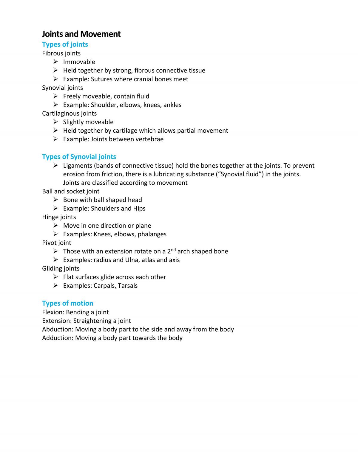 Health Care Study Notes | Health Care (University/College) - Grade 11 ...