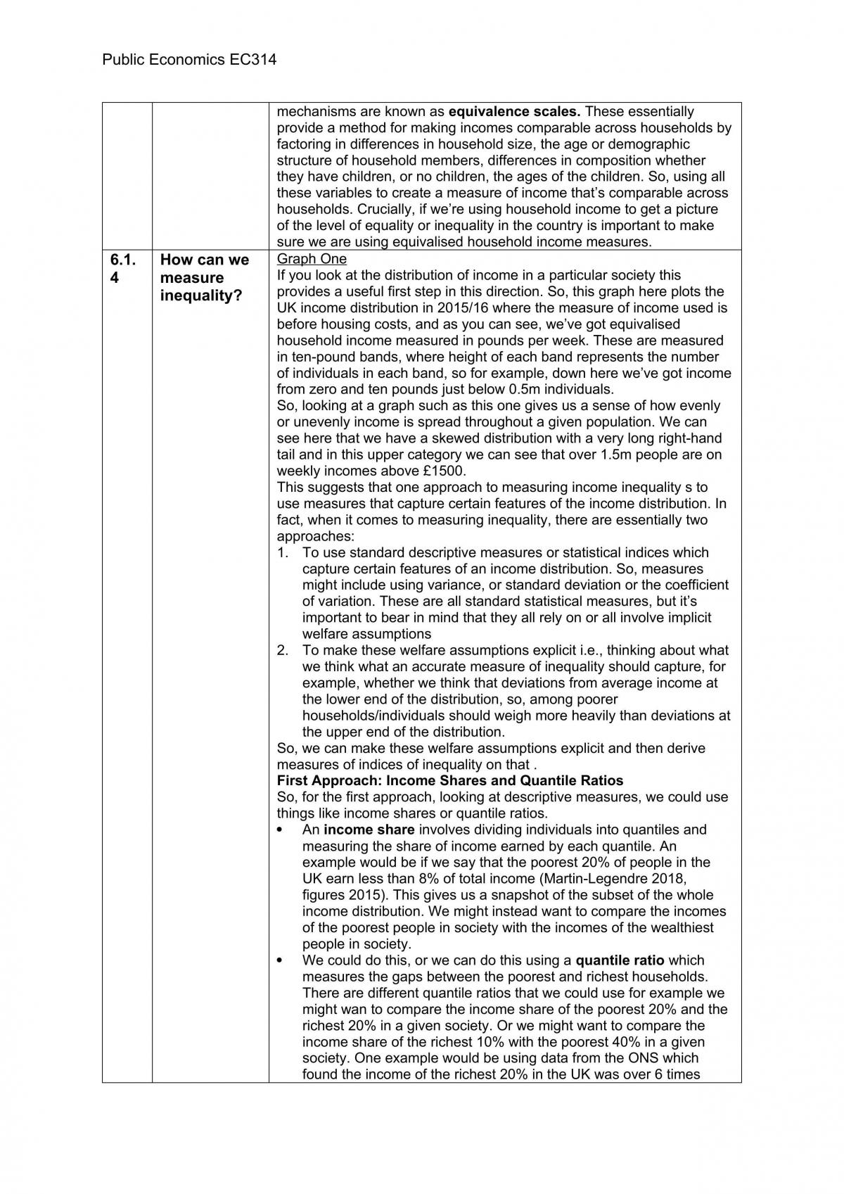 Public Economics Full Notes | EC314 - Public Economics - Reading ...