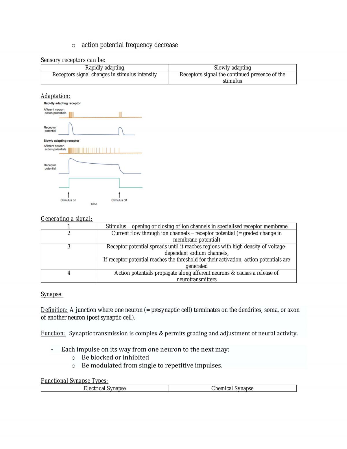 Principles of Physiology (Full course notes) | MD137 - Principles of ...