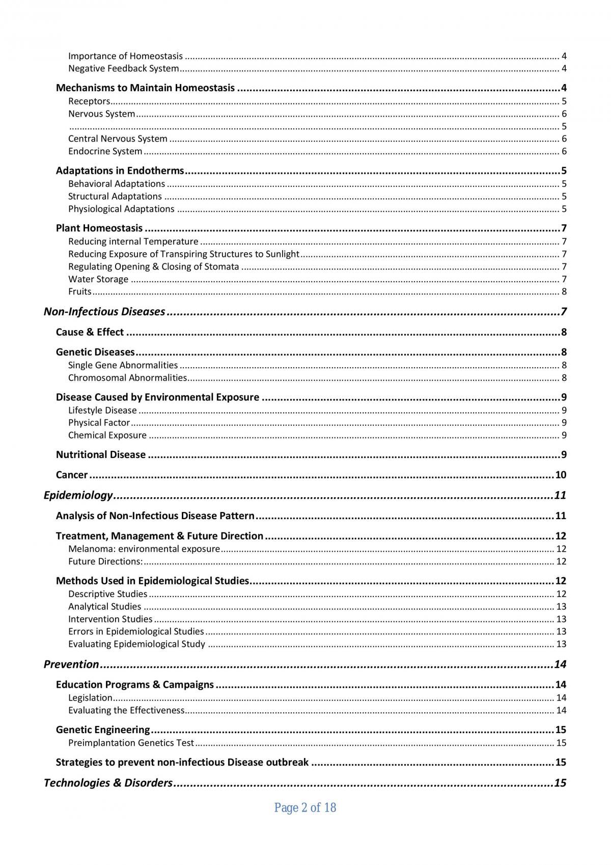 HSC Biology - Whole Module 8 Notes | Biology - Year 12 HSC | Thinkswap
