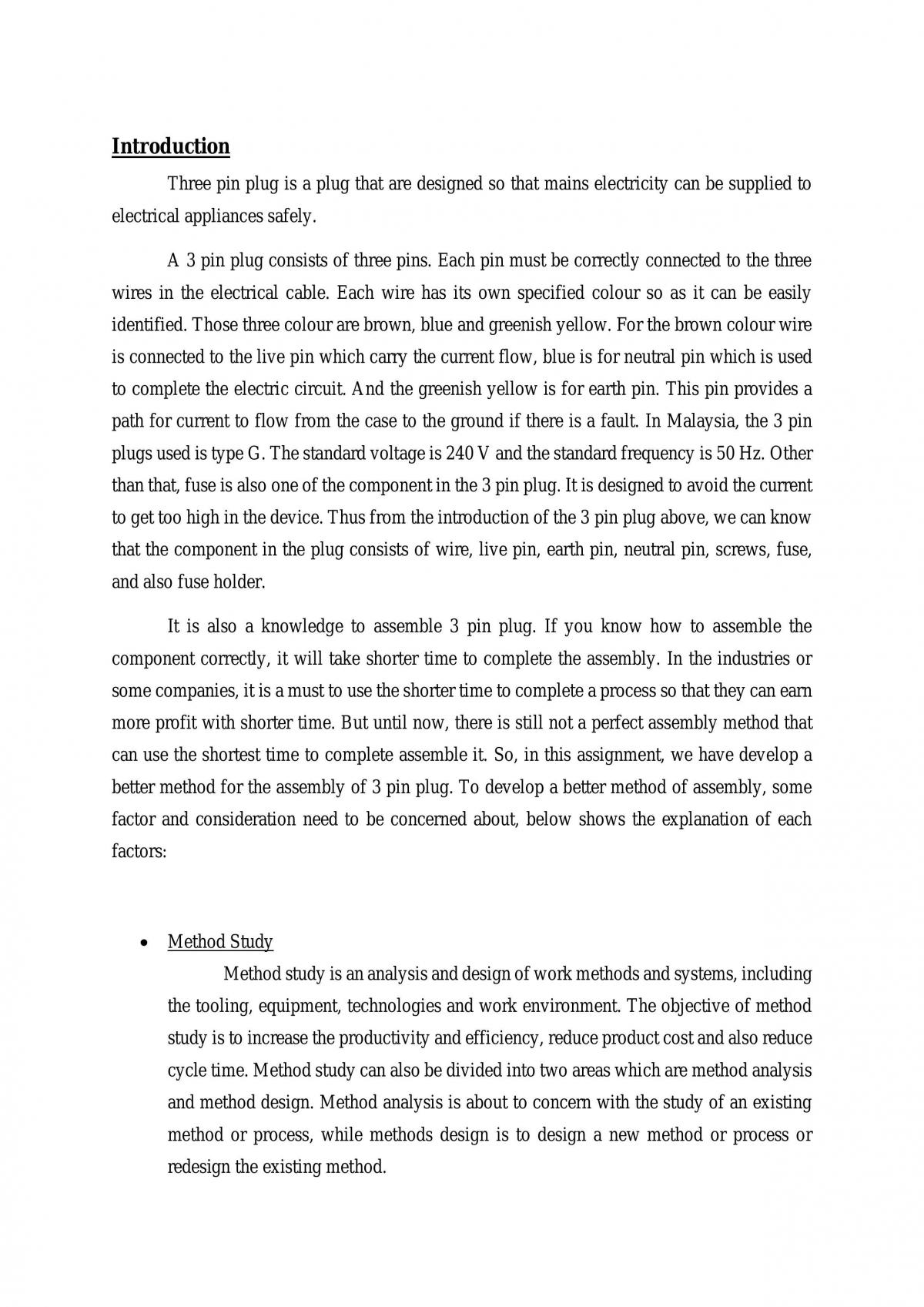 Principles of Industrial Engineering Assignment | UGIA1042 - Principles ...