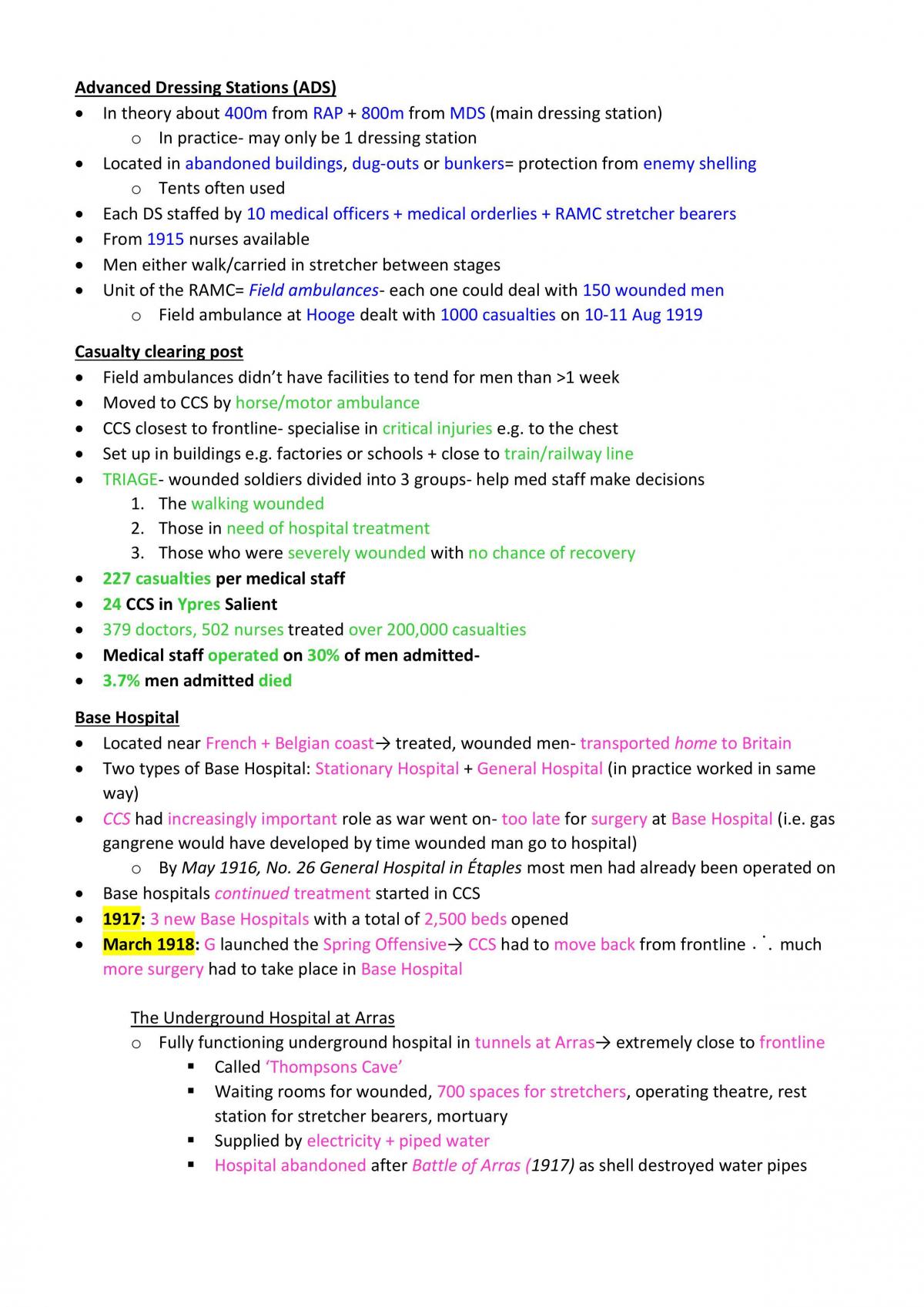 Detailed GCSE edexcel history notes | History - GCSE Edexcel | Thinkswap