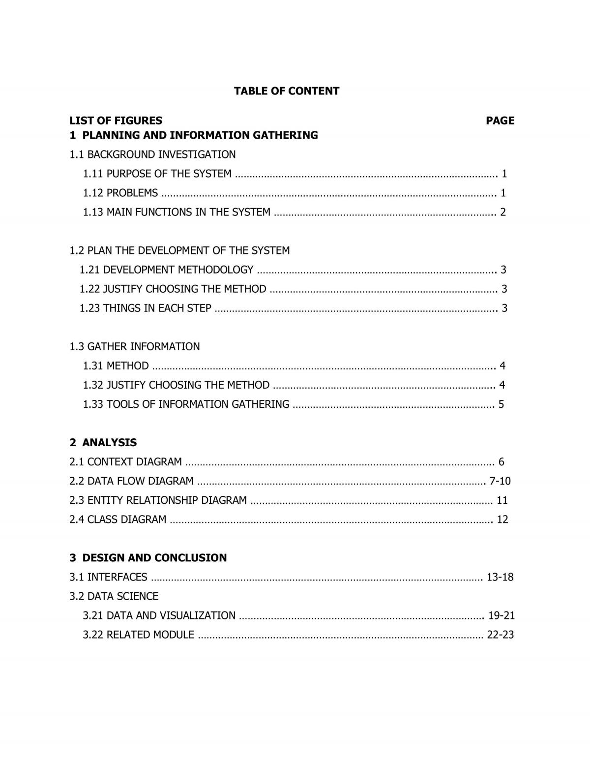 Proposal of Tourism Management System | KD24303 - System Analysis and ...