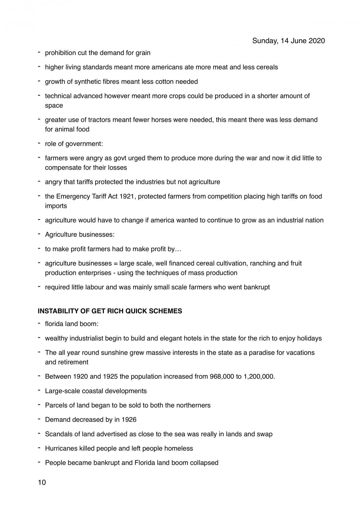Modern History Unit 1 Notes | Modern History - Year 11 WACE | Thinkswap