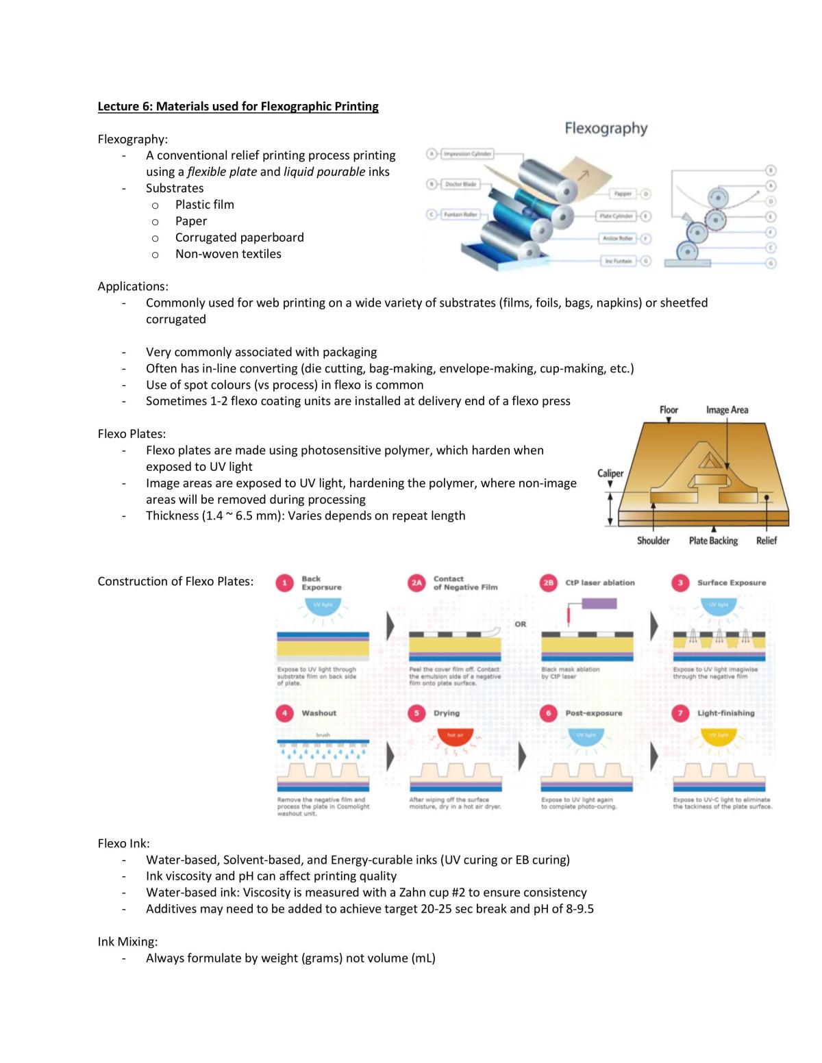 GCM 240 Summary | GCM 240 - Material Science for Print - TMU | Thinkswap
