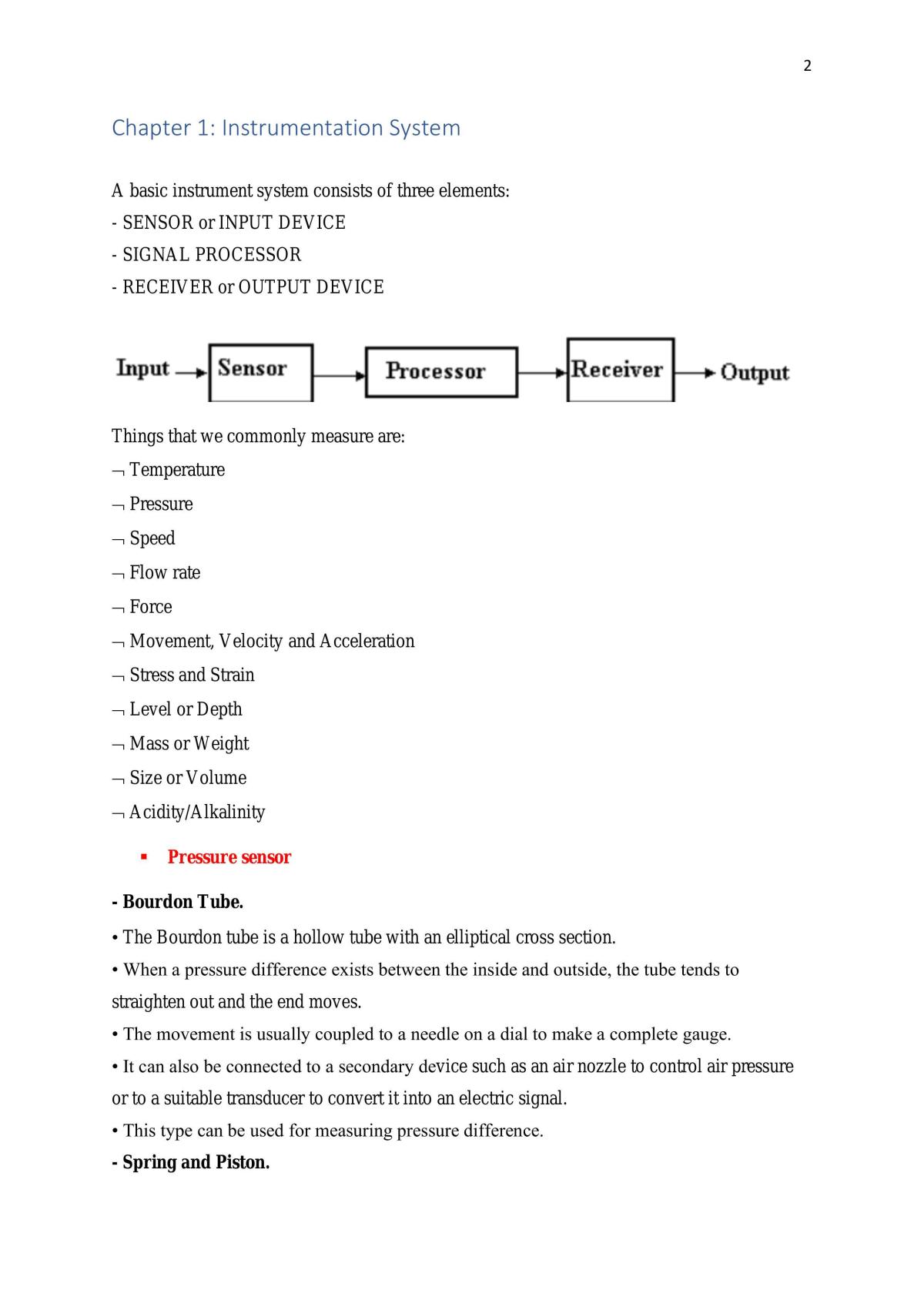 Instrumentation and Control | EED2054 - Instrumentation and Control ...