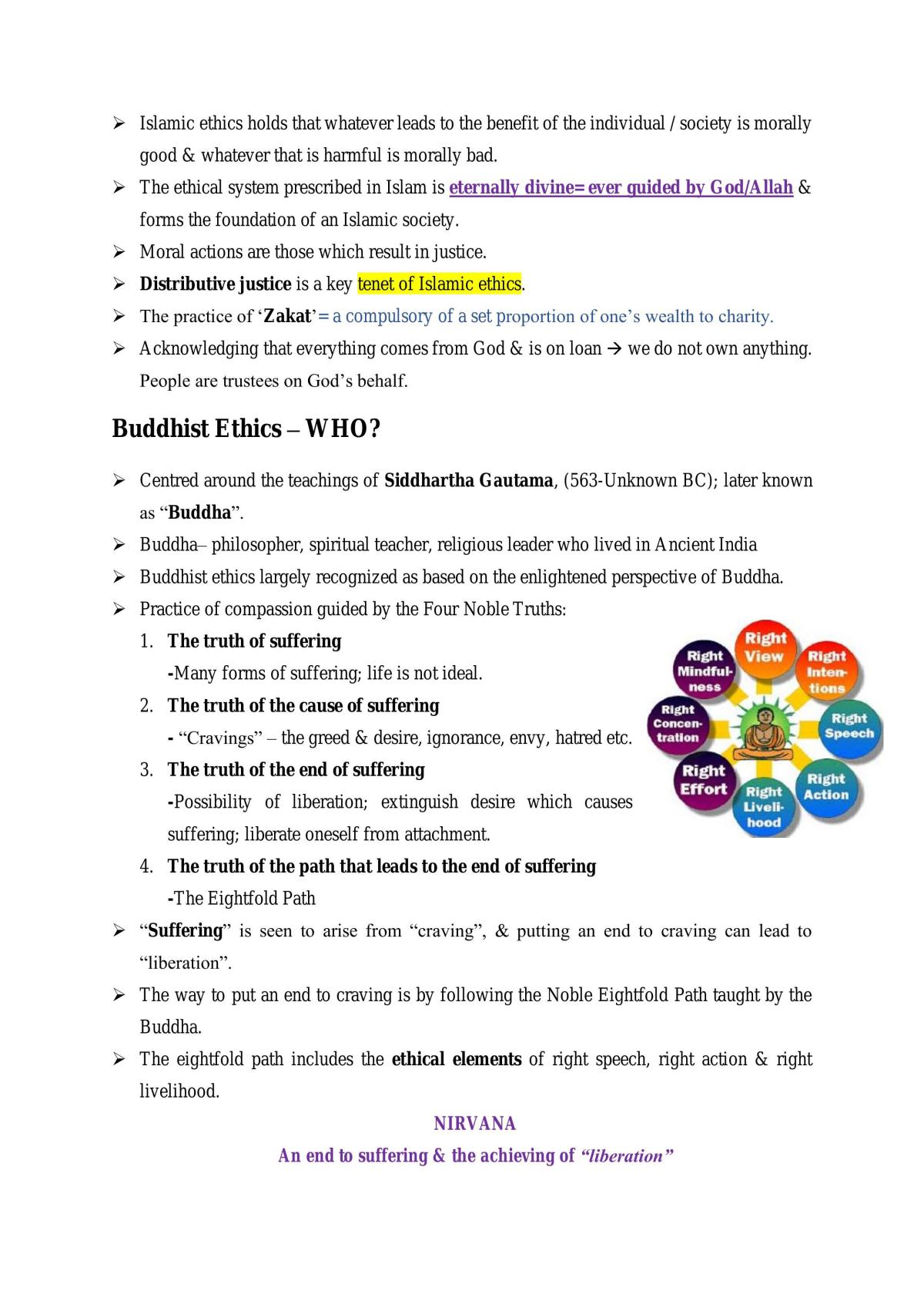 ESR Notes | FIA3101 - Ethics and Social Responsibility - XMUM | Thinkswap