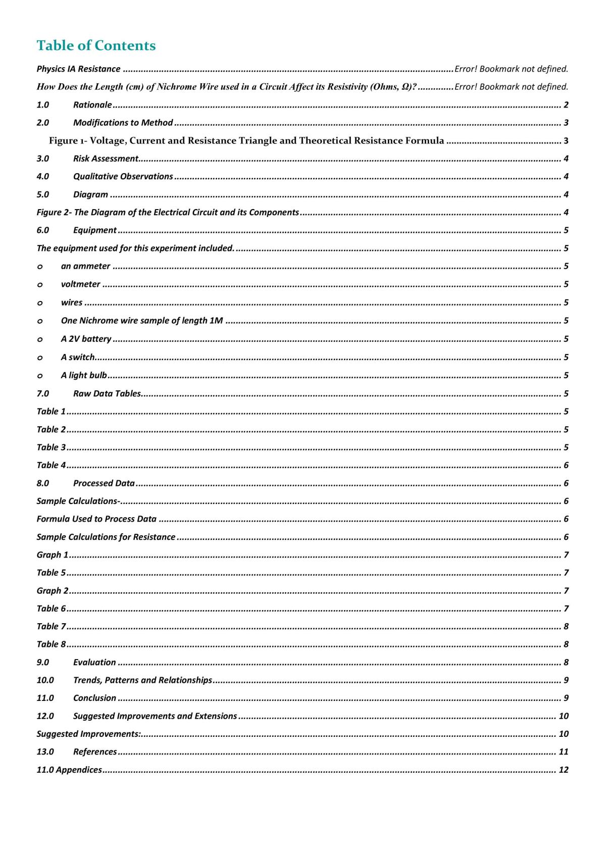 Physics Ia2 | Physics - Year 12 QCE | Thinkswap