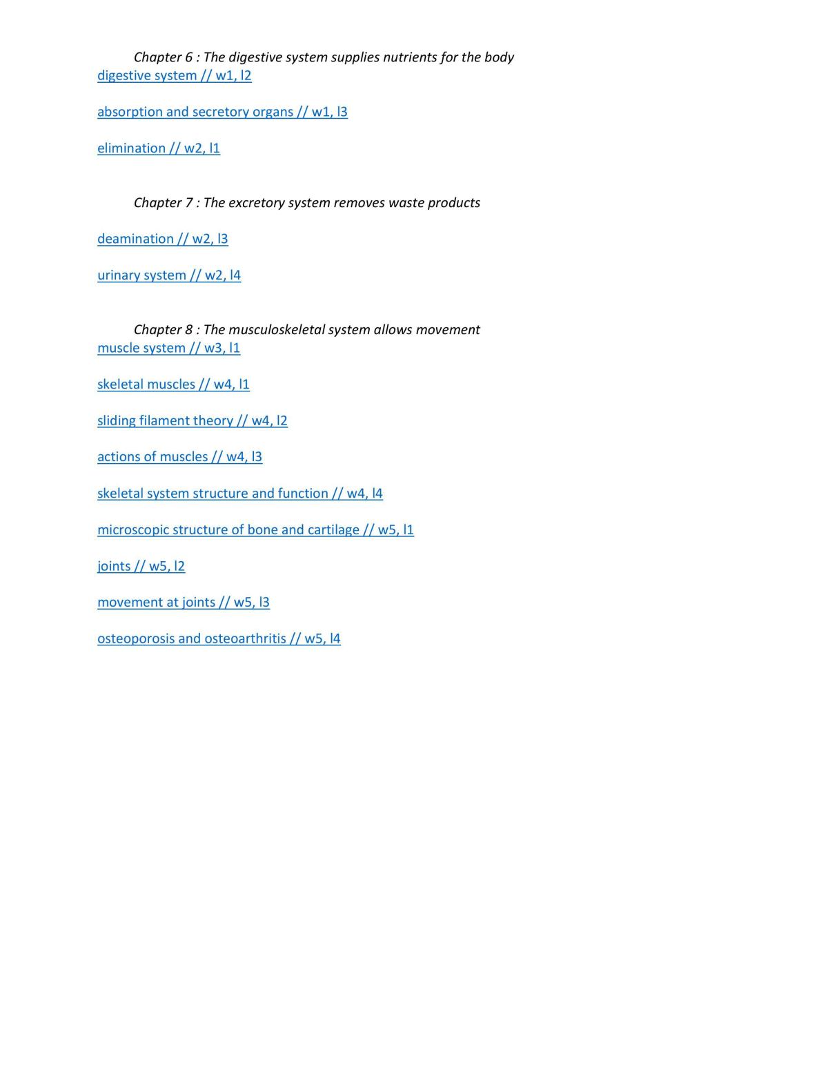 Human Biology Unit 1 ATAR | Human Biology - Year 11 WACE | Thinkswap