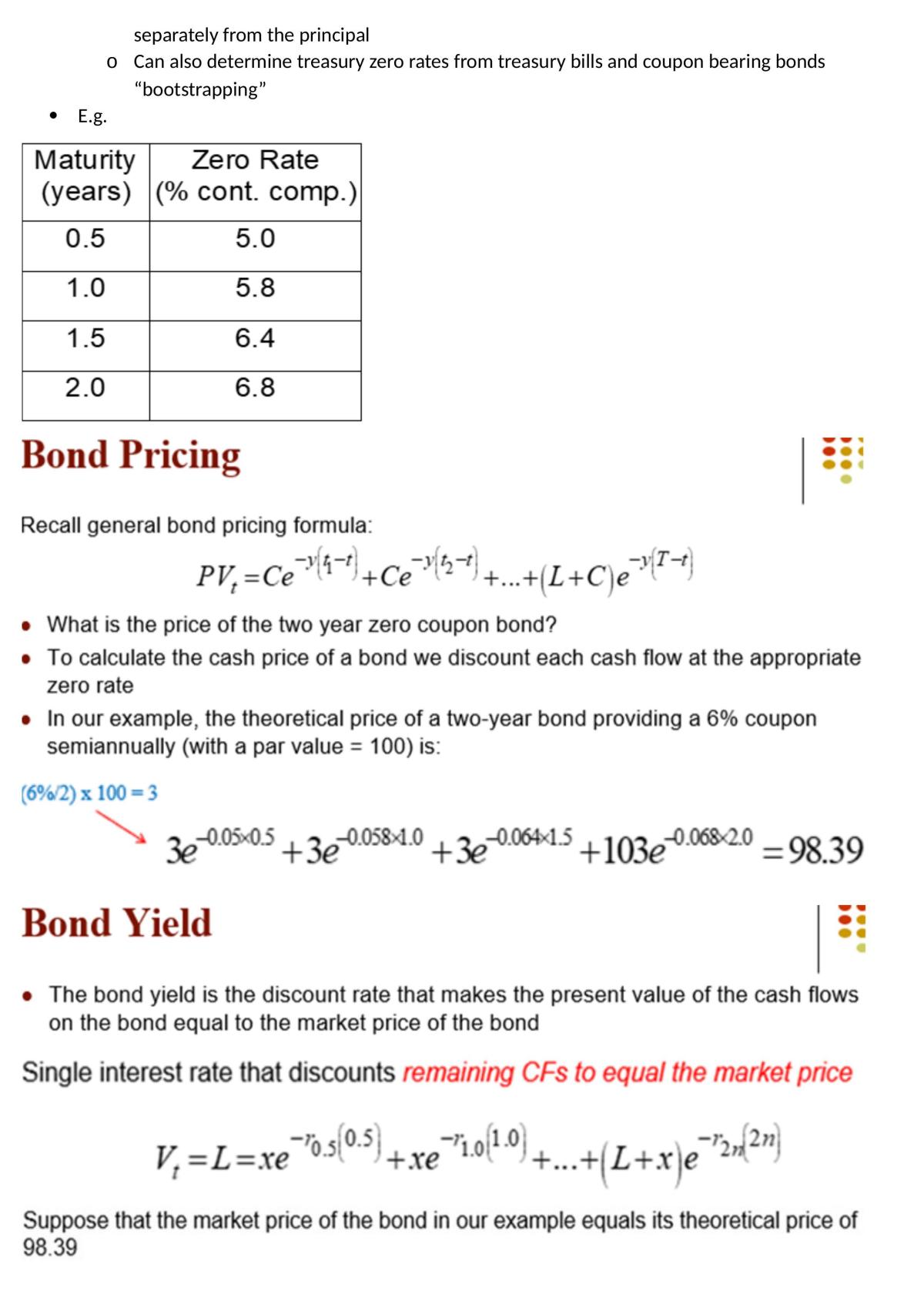 Introduction to Derivative Securities Notes | INVE3000 - Introduction ...