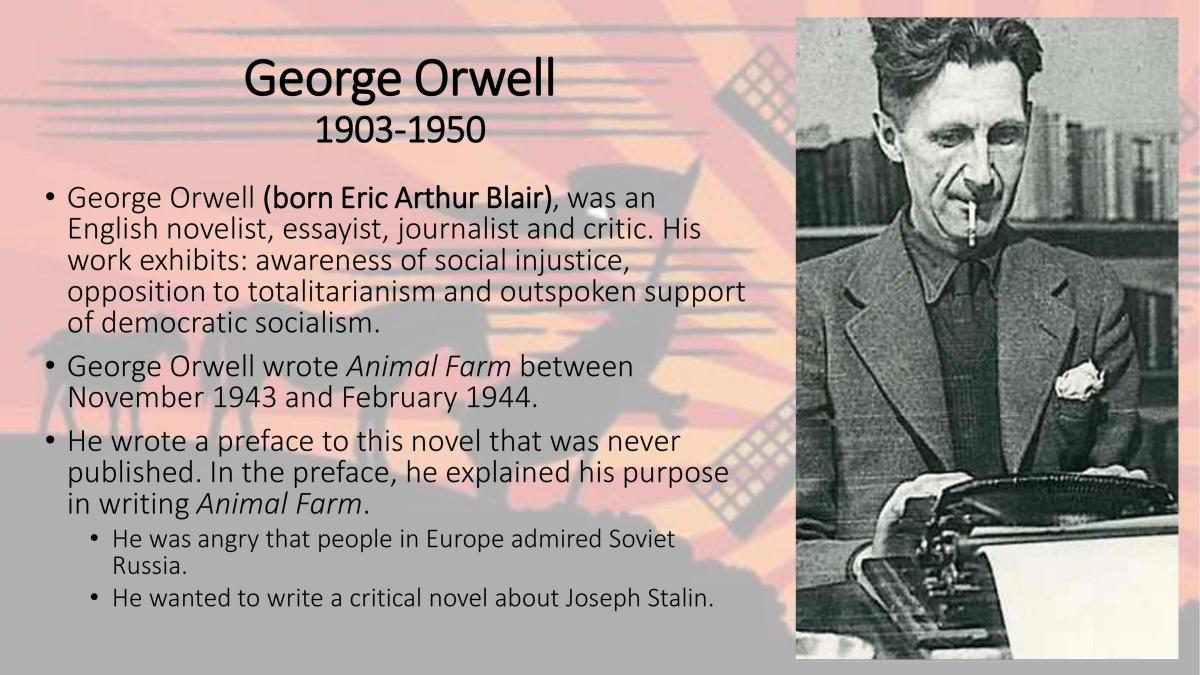 Animal Farm | English - Year 11 SACE | Thinkswap